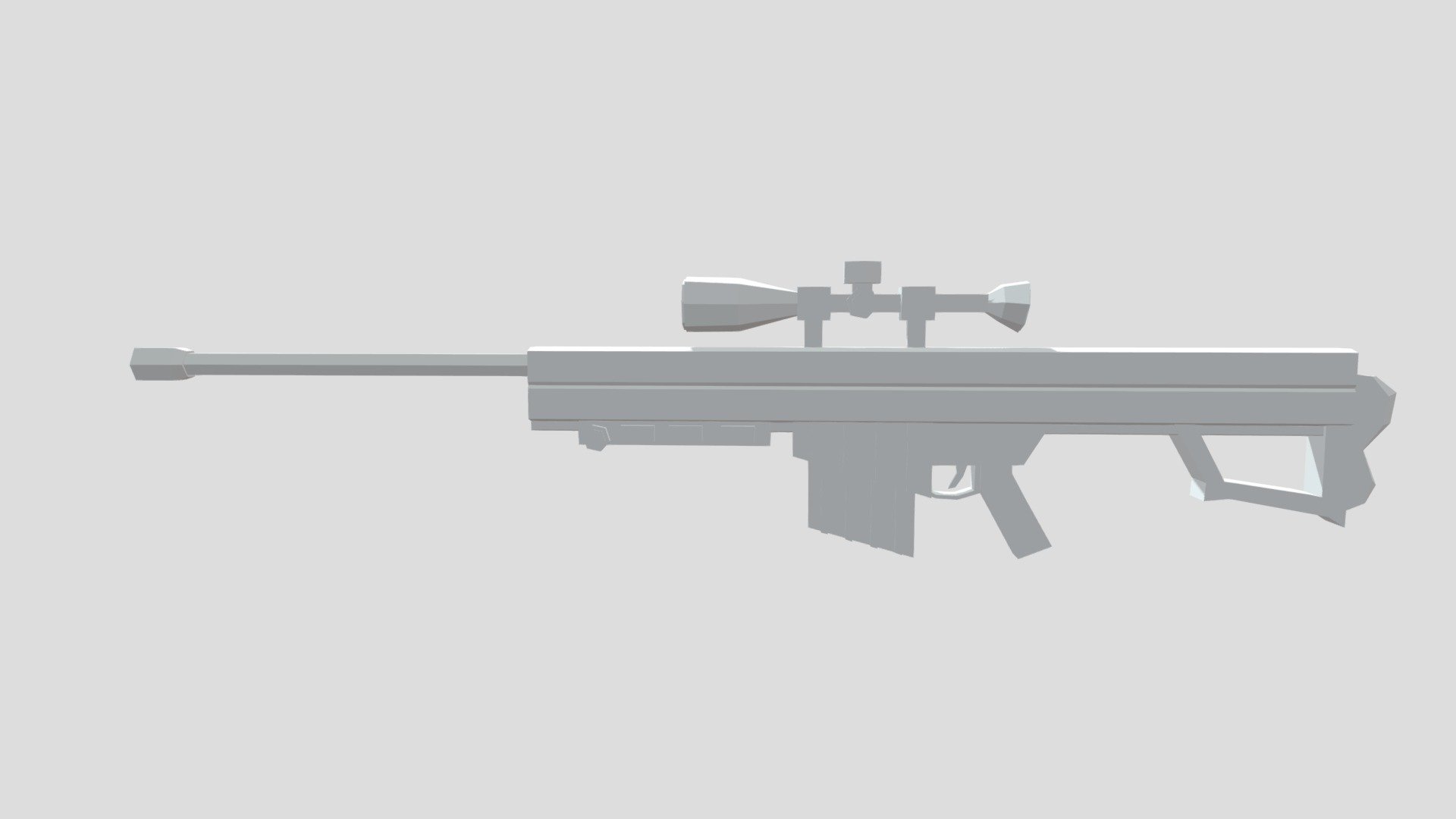 Low Poly Sniper - Download Free 3D model by A R T Y (@artisticarty1 ...