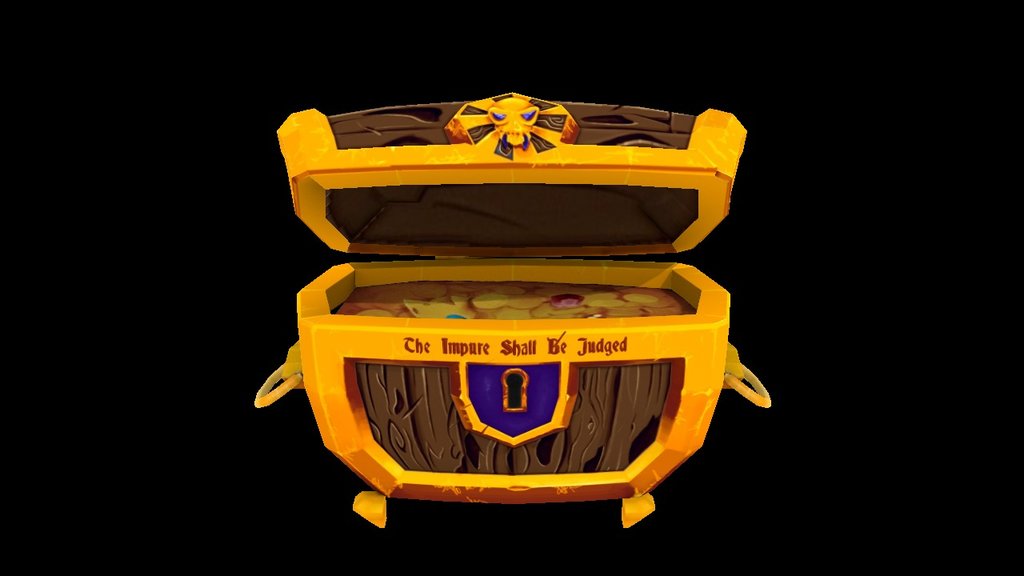 Chest Textured - 3D model by kerryharnett [b68cb24] - Sketchfab