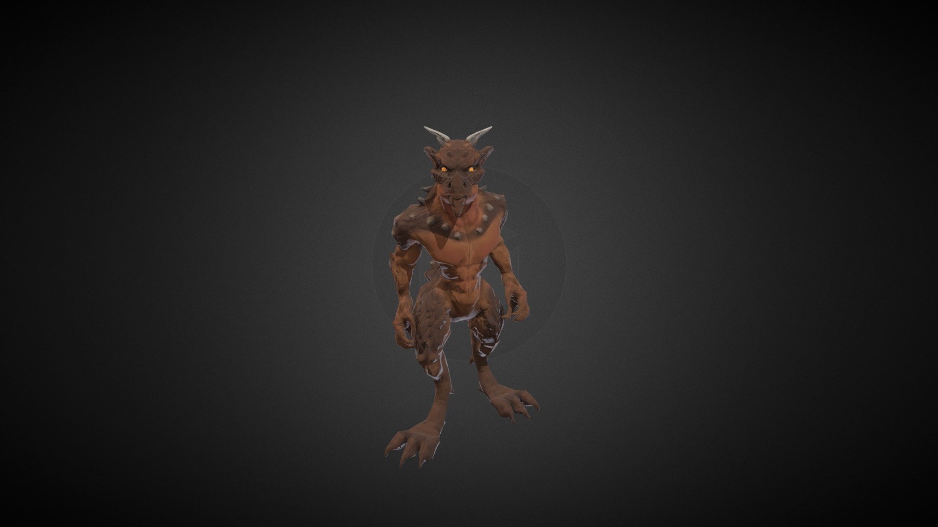 Dragonkin Warrior - 3D model by serinox [b68cbc0] - Sketchfab