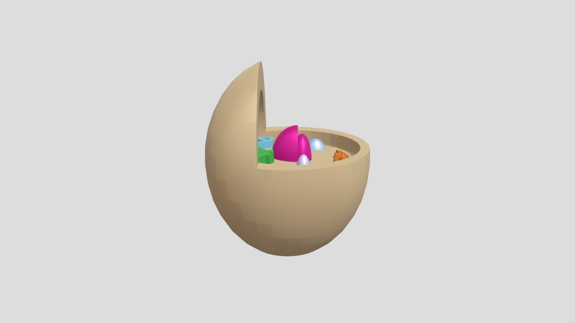 Struktur sel hewan - 3D model by sheniseptiaandini [b68e61f] - Sketchfab