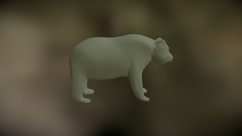 Bear - 3D model by bence886 [b68f8f7] - Sketchfab