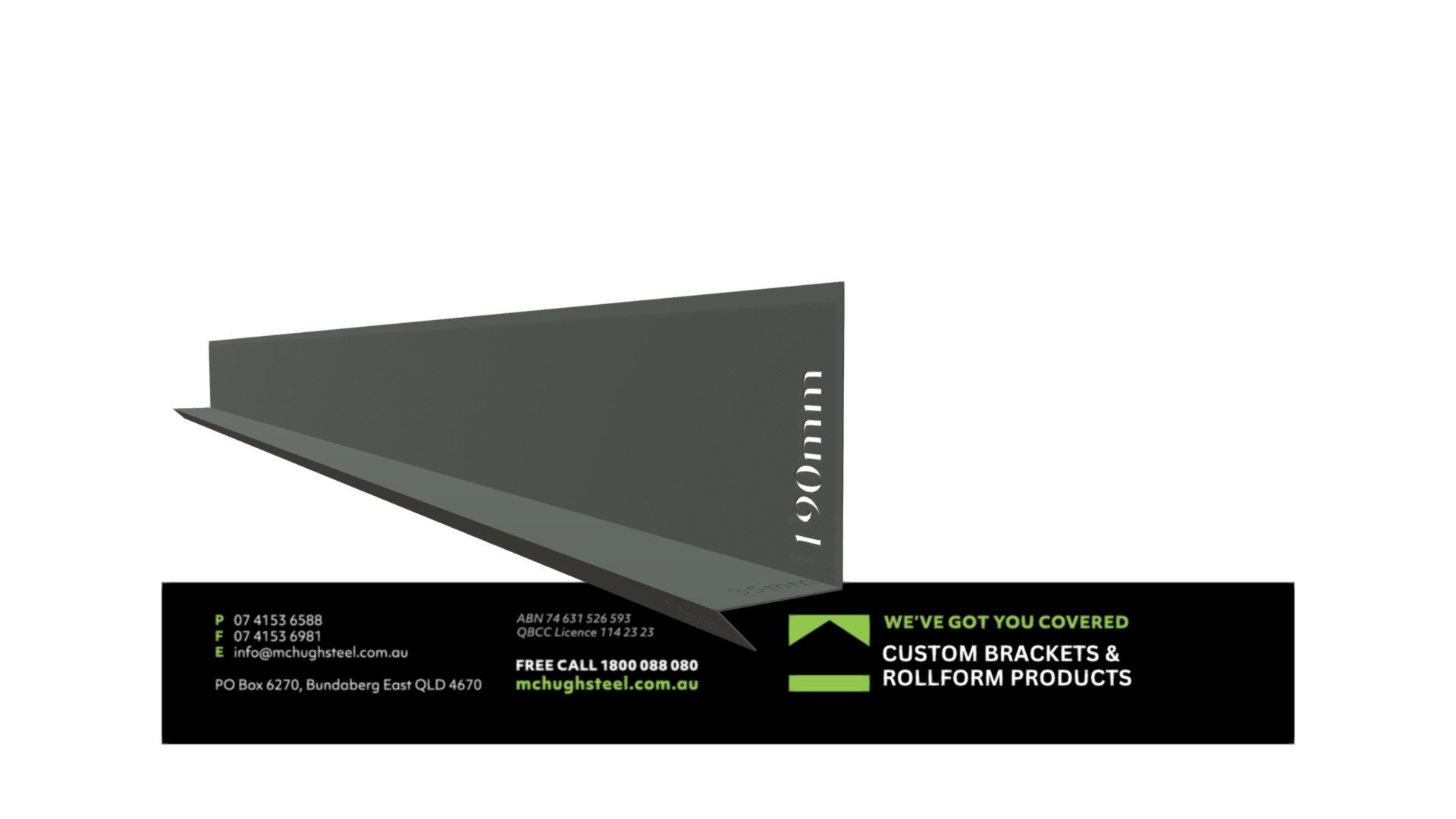 FLMS79WG Vermin Flashing Woodland Grey - 3D model by mchughsteel ...