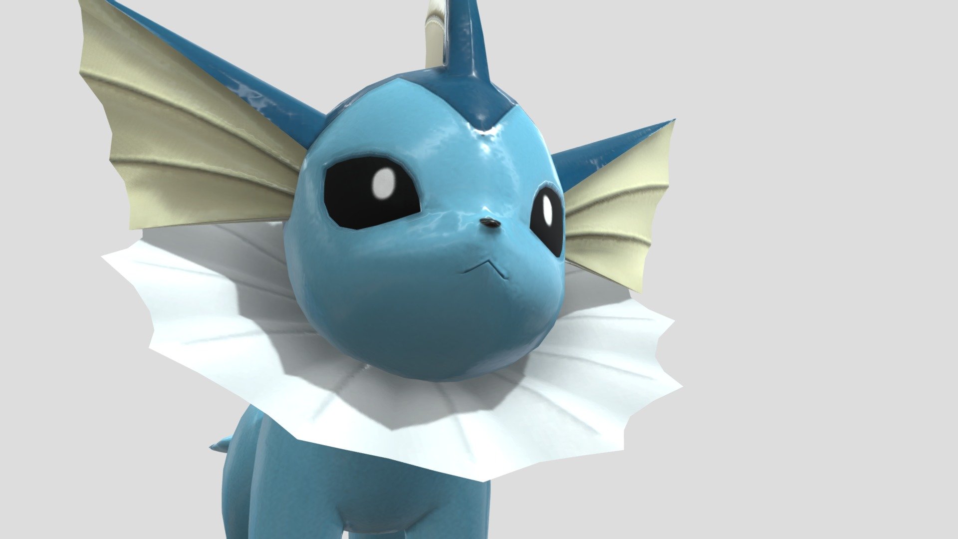Vaporeon - Download Free 3D model by Mario Fan 1985 (@Mario_Fan_1985 ...