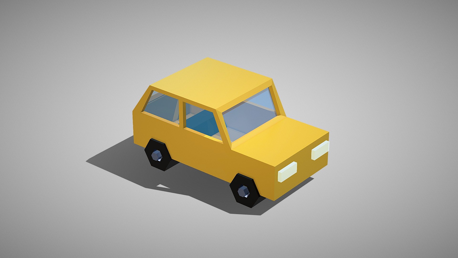 Car LowPoly - Buy Royalty Free 3D model by tkkjee [b6906b7] - Sketchfab ...