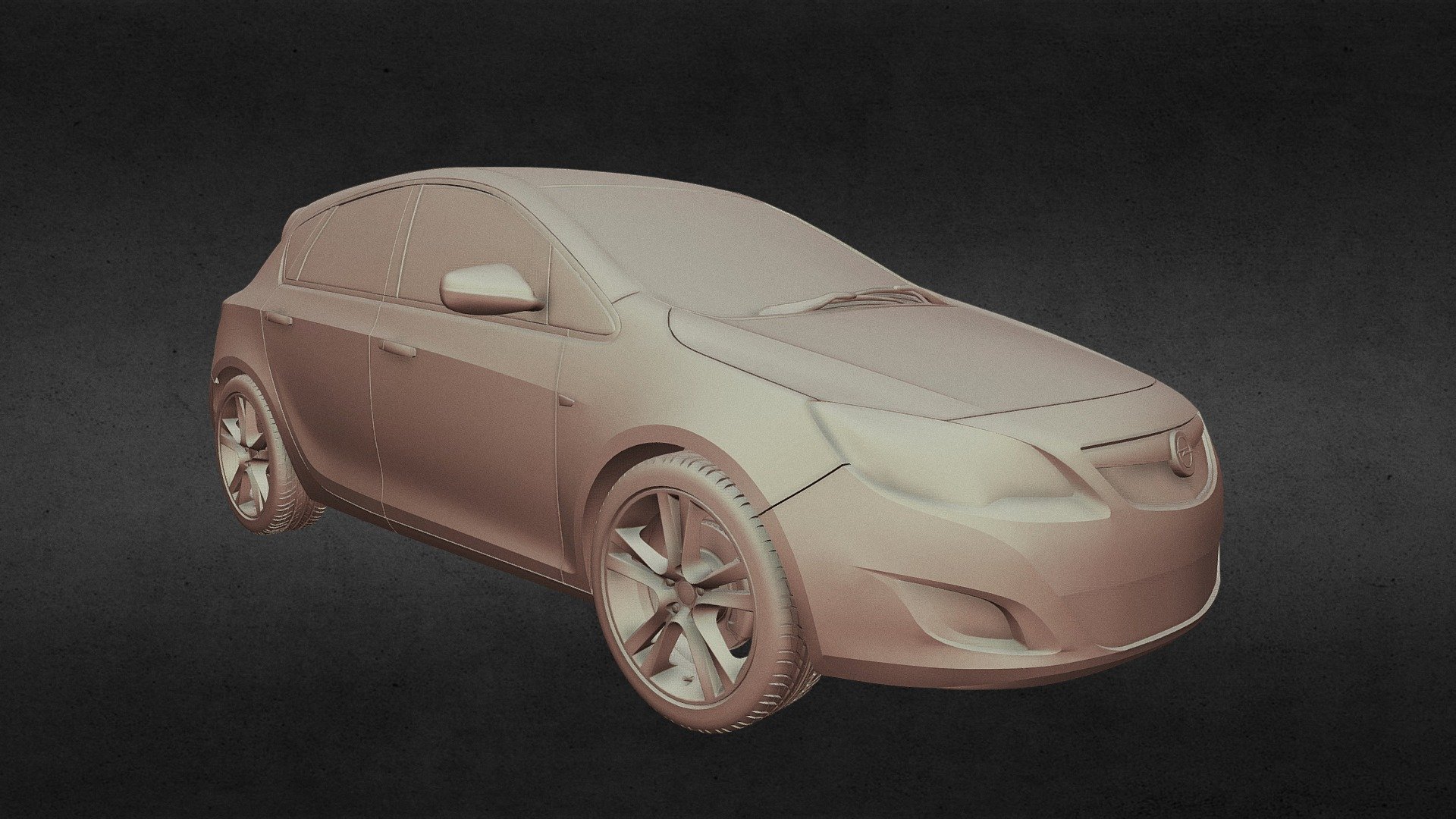 Opel Astra CDTI - Render Model - 3D model by P3D (@PelpesElSabio ...