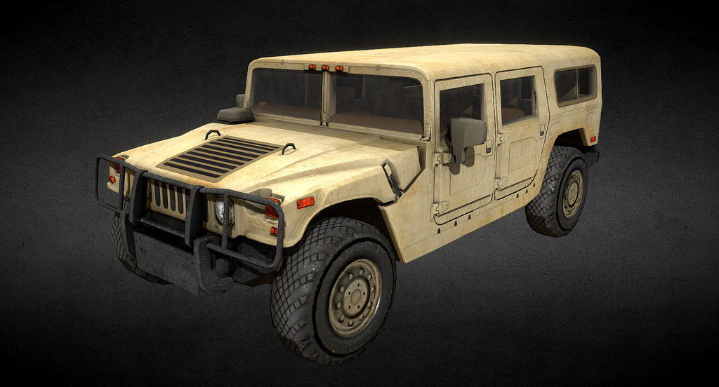 humvee - A 3D model collection by ashkan00 - Sketchfab