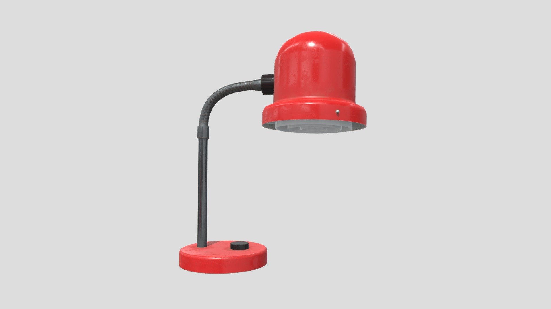 Red lamp - 3D model by DenOndeElvispen [b691797] - Sketchfab