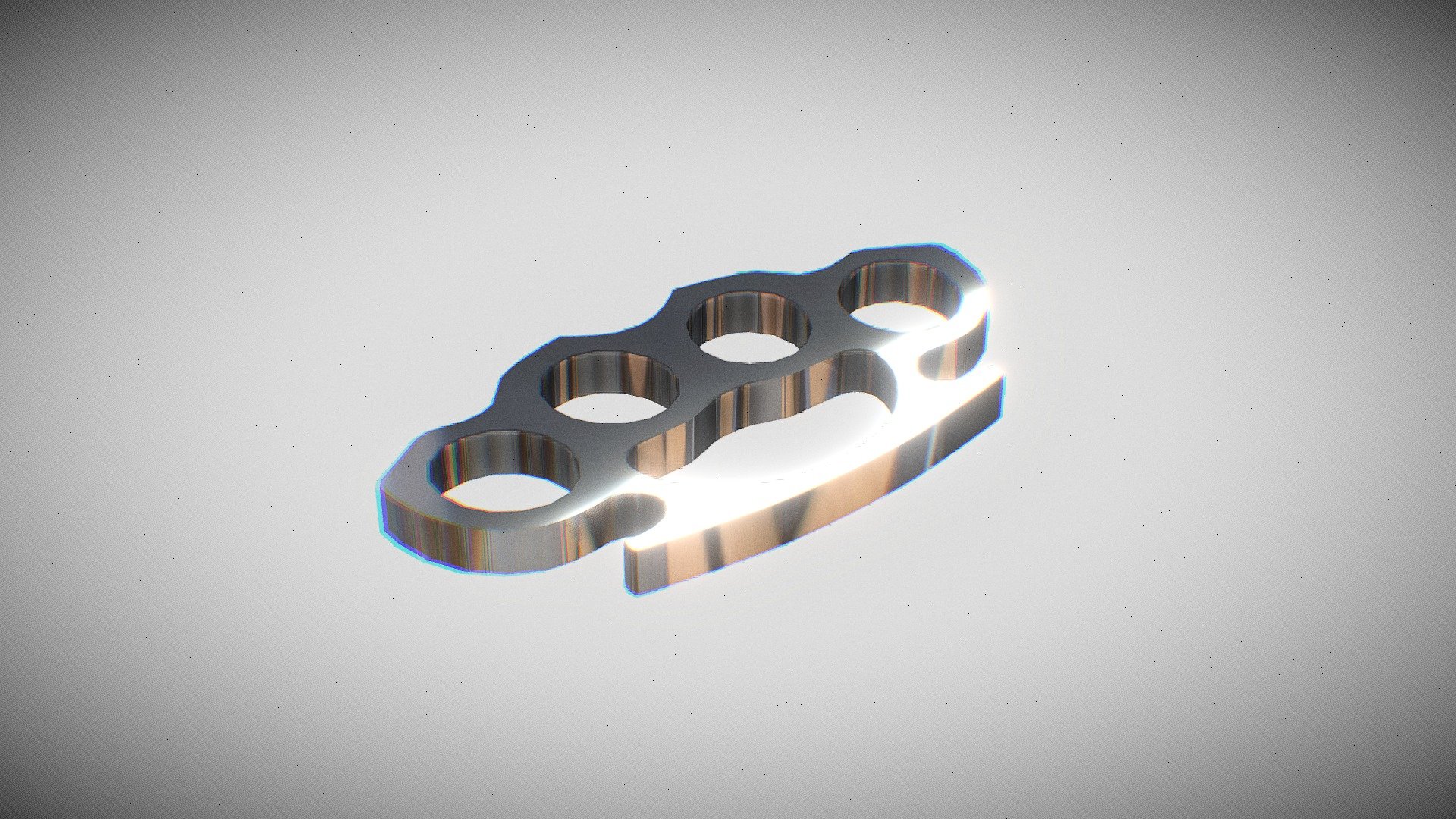 Brass Knuckles - Download Free 3D model by KookyKlub [b6919bb] - Sketchfab