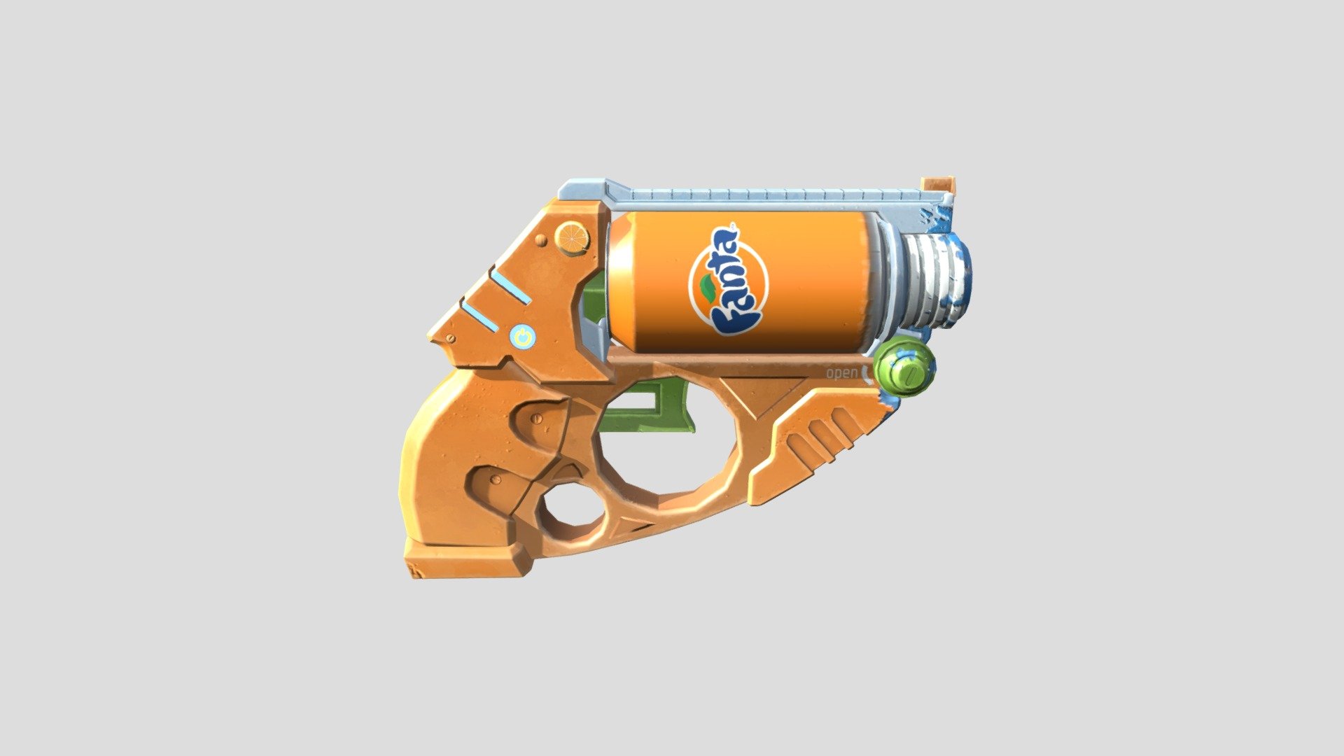 Gun Fanta - 3D model by Corentin Griffon (@CorentinGriffon) [b692ad2 ...