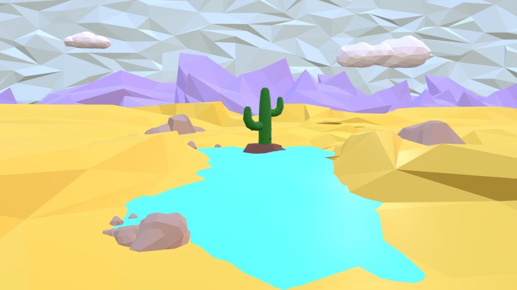 Low Poly Scene2 - 3D model by lianhaggis [b693f8d] - Sketchfab