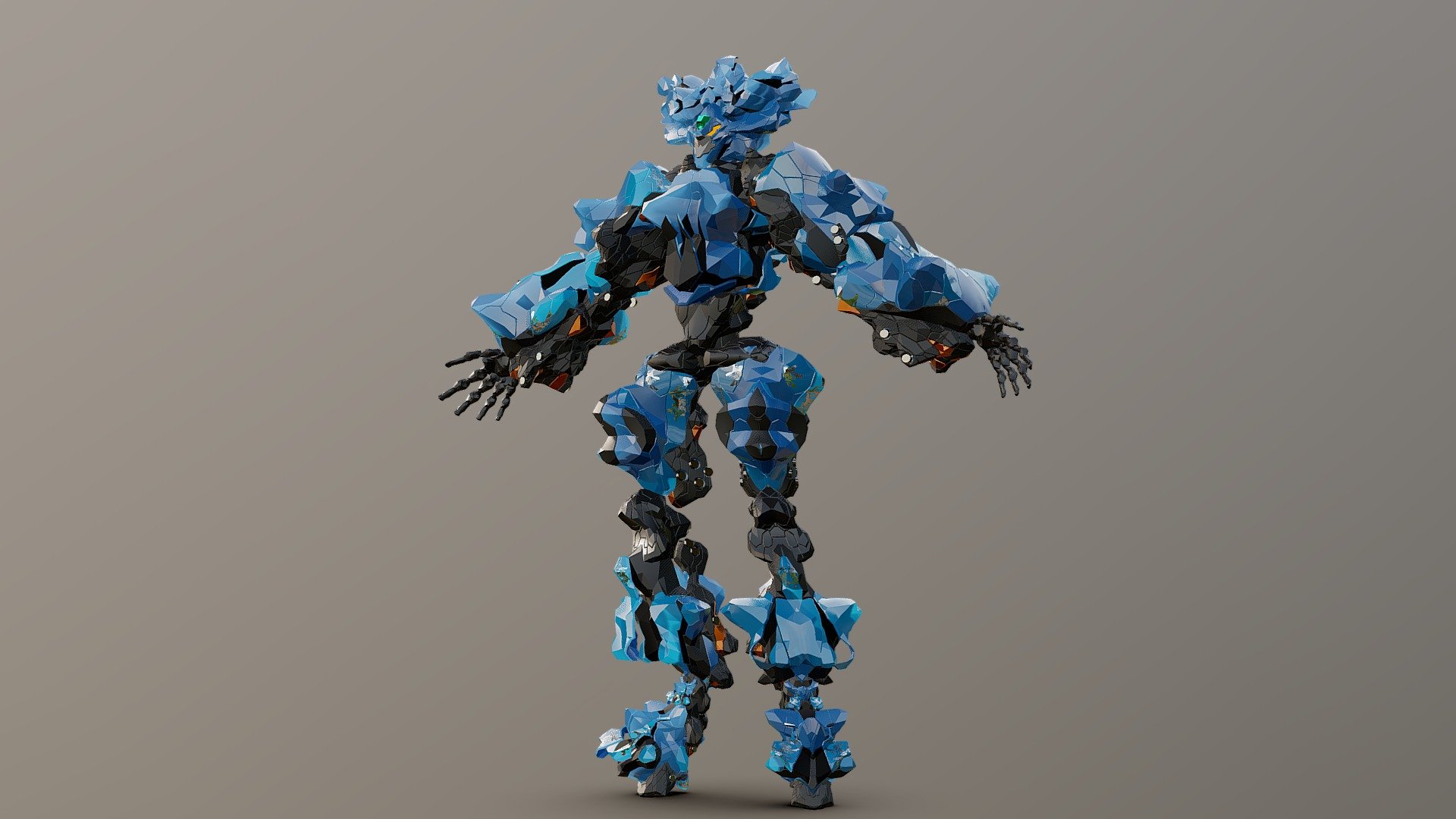 Procedural Hard Surface Modeling Test 19.002 - 3D model by asaito ...