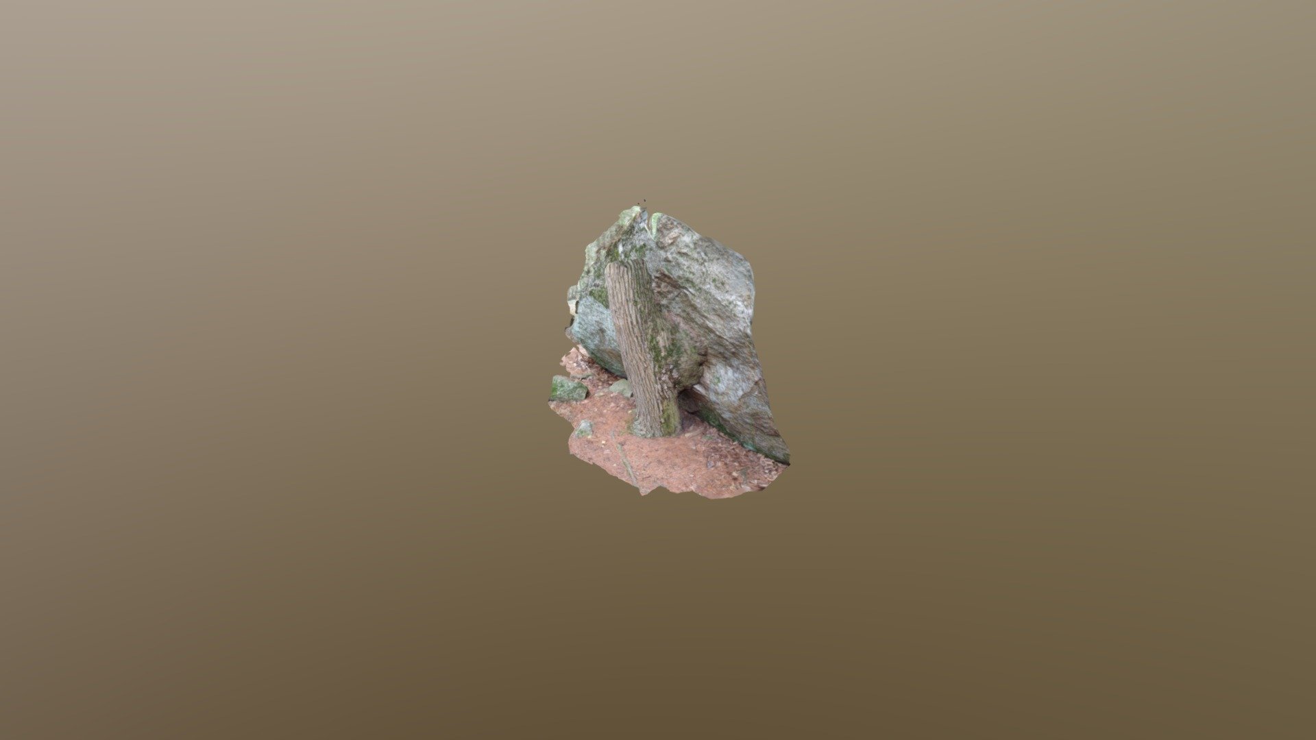 Tree meets immovable object - 3D model by joelduf [b694773] - Sketchfab