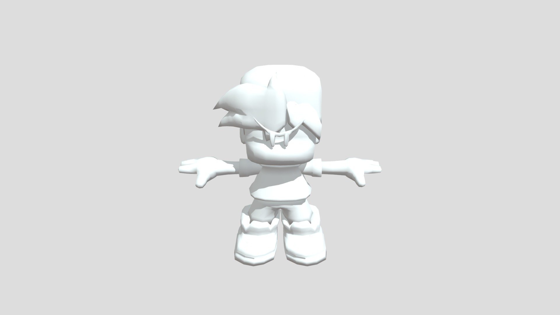 Boyfriend - Download Free 3D model by iansosnightmare [b694ed8] - Sketchfab