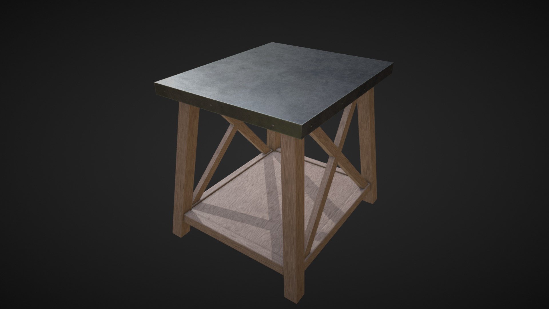 Table_Small - 3D model by Rochdy Zrida (@ZridaRochdy) [b695275] - Sketchfab