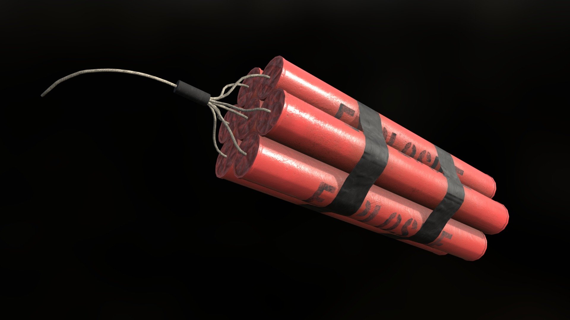 Dynamite - Bomb - TNT - Buy Royalty Free 3D model by Solidbot ...