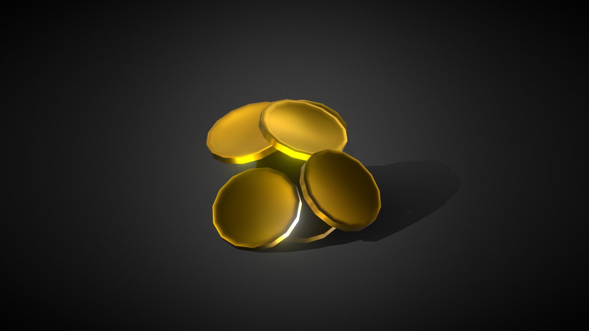 Gold - 3D model by Elin Abrahamsen (@elinab) [b6959fa] - Sketchfab