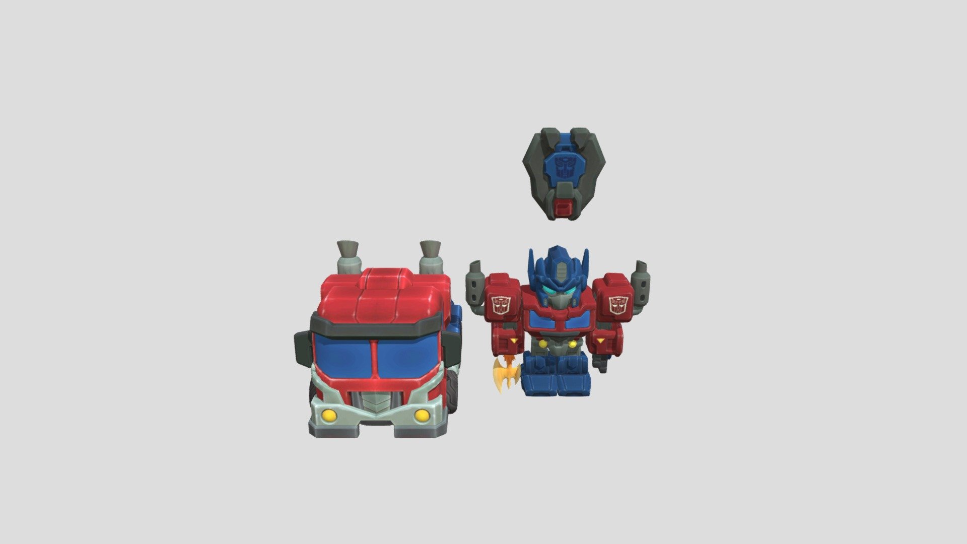 Kaboom - Optimus Prime - Download Free 3D model by masoudnayab [b69638e ...