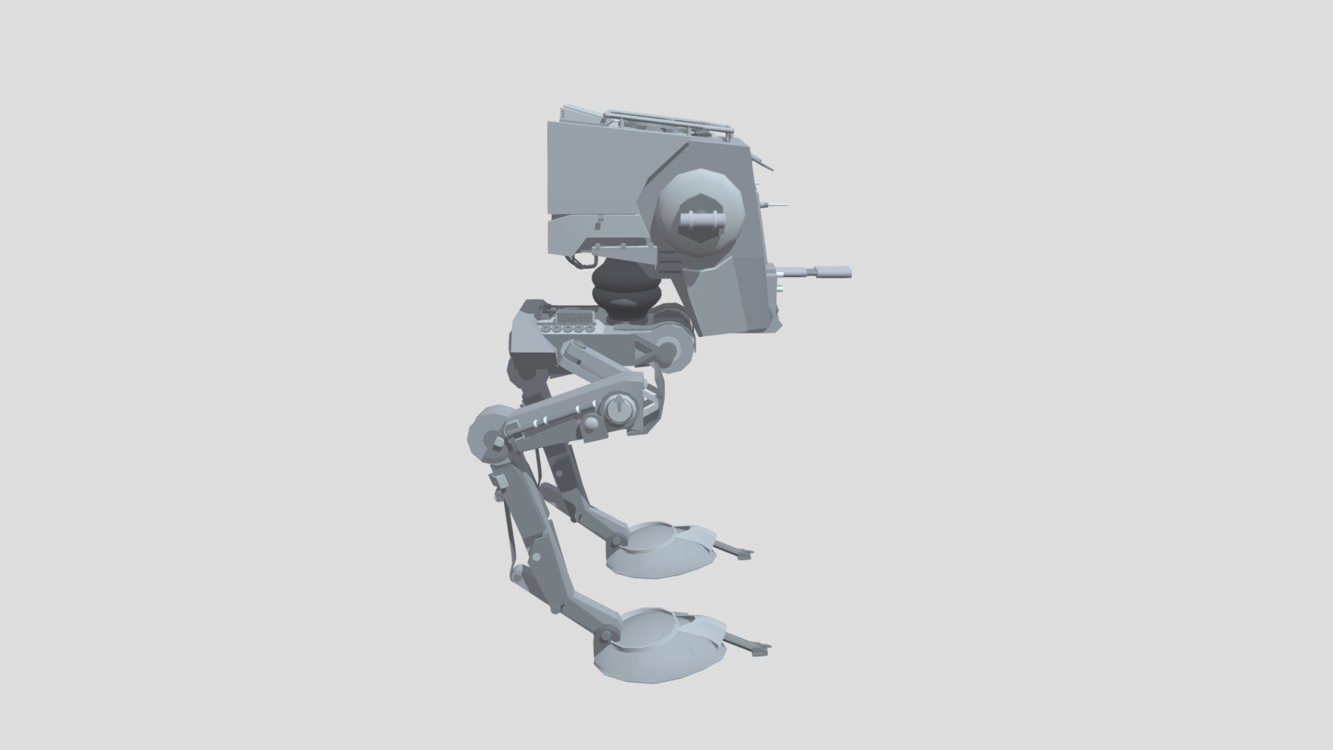 AT-ST - Download Free 3D model by revancastello [b696f25] - Sketchfab