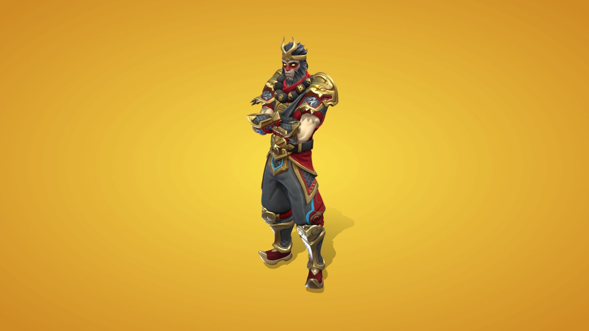 Wukong Outfit - 3D model by Fortnite Skins (@fortniteskins) [b69846c ...