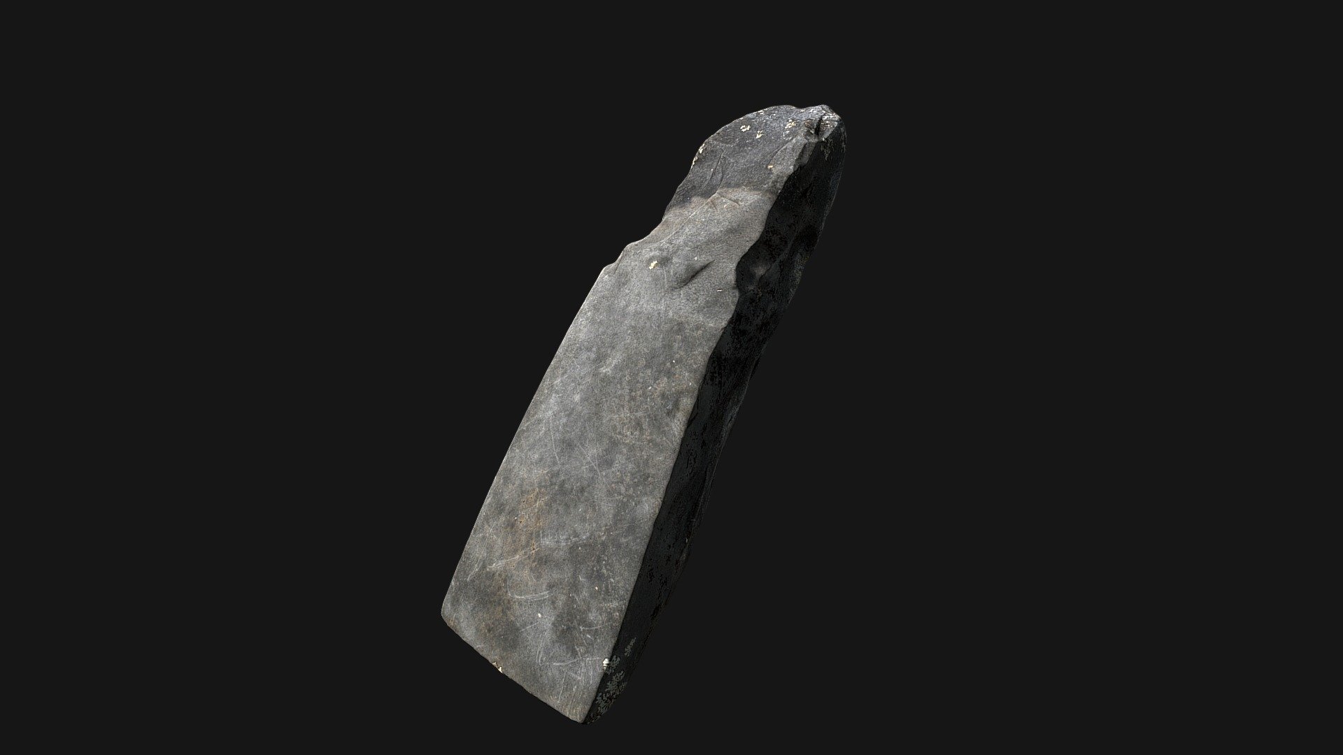 Koʻi - Hawaiian Basalt Adze (Umi-KS-2) - 3D model by ...