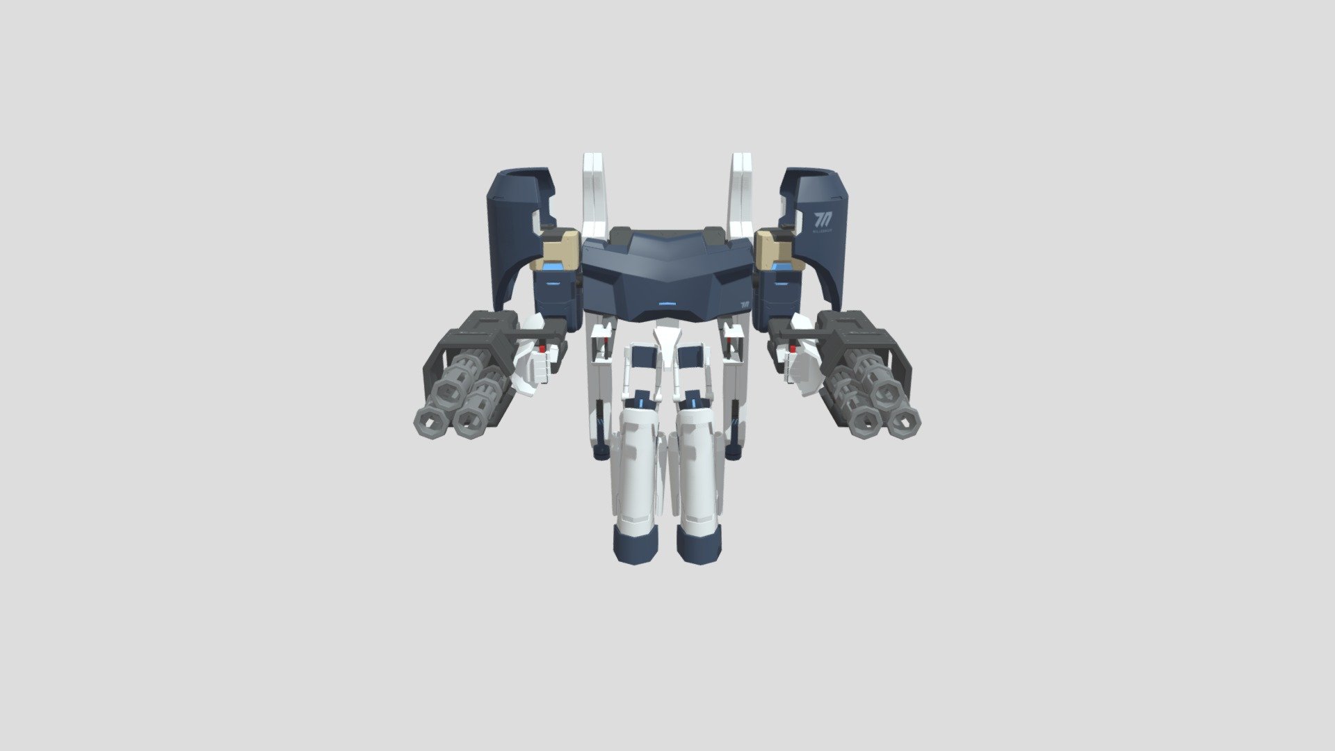 [Blue Archive Mech] - Asuma Toki - Download Free 3D model by A-Time ...