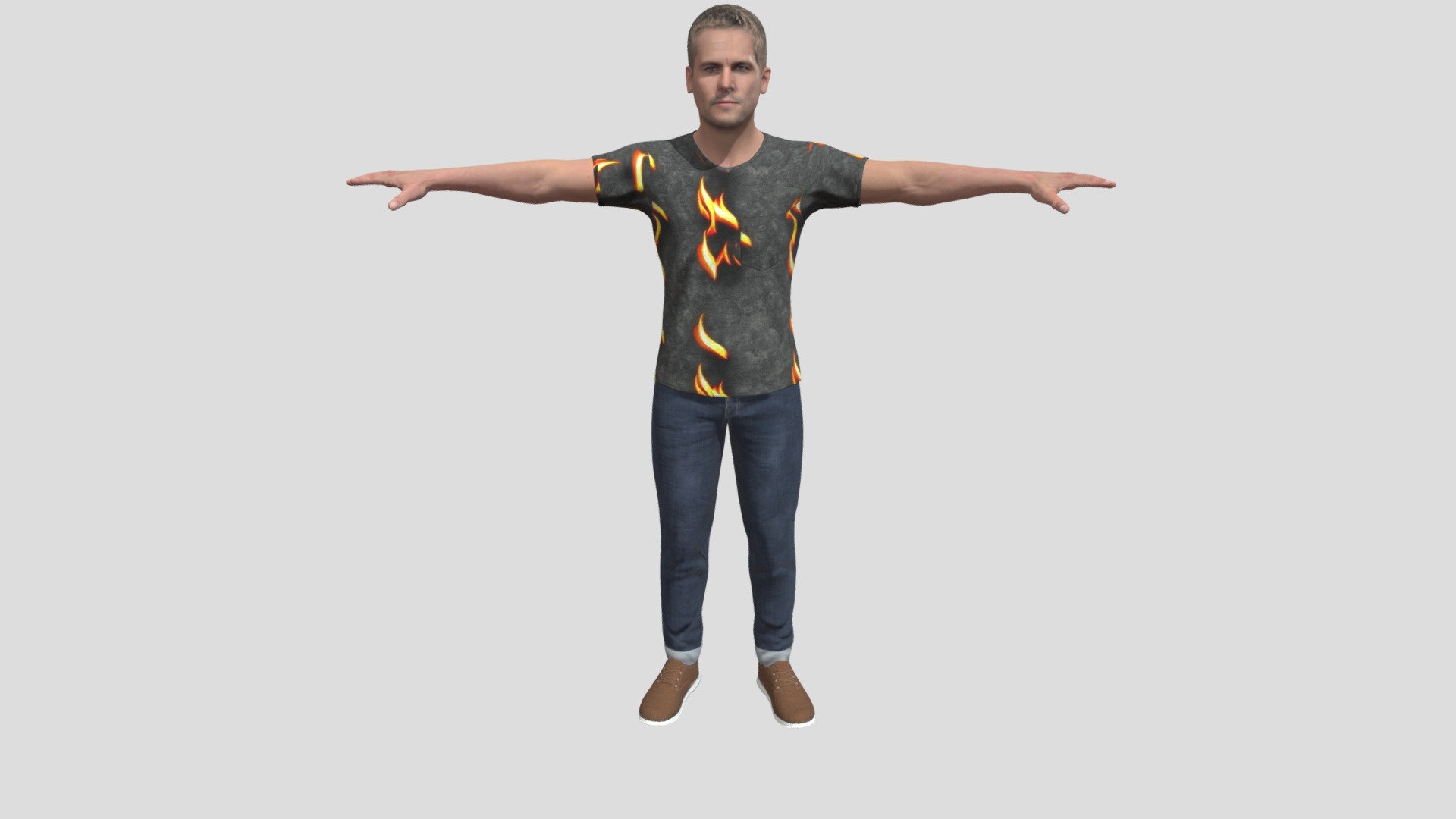 Paul_walker_righedd - Download Free 3D model by corvo27 (@Emanu07 ...