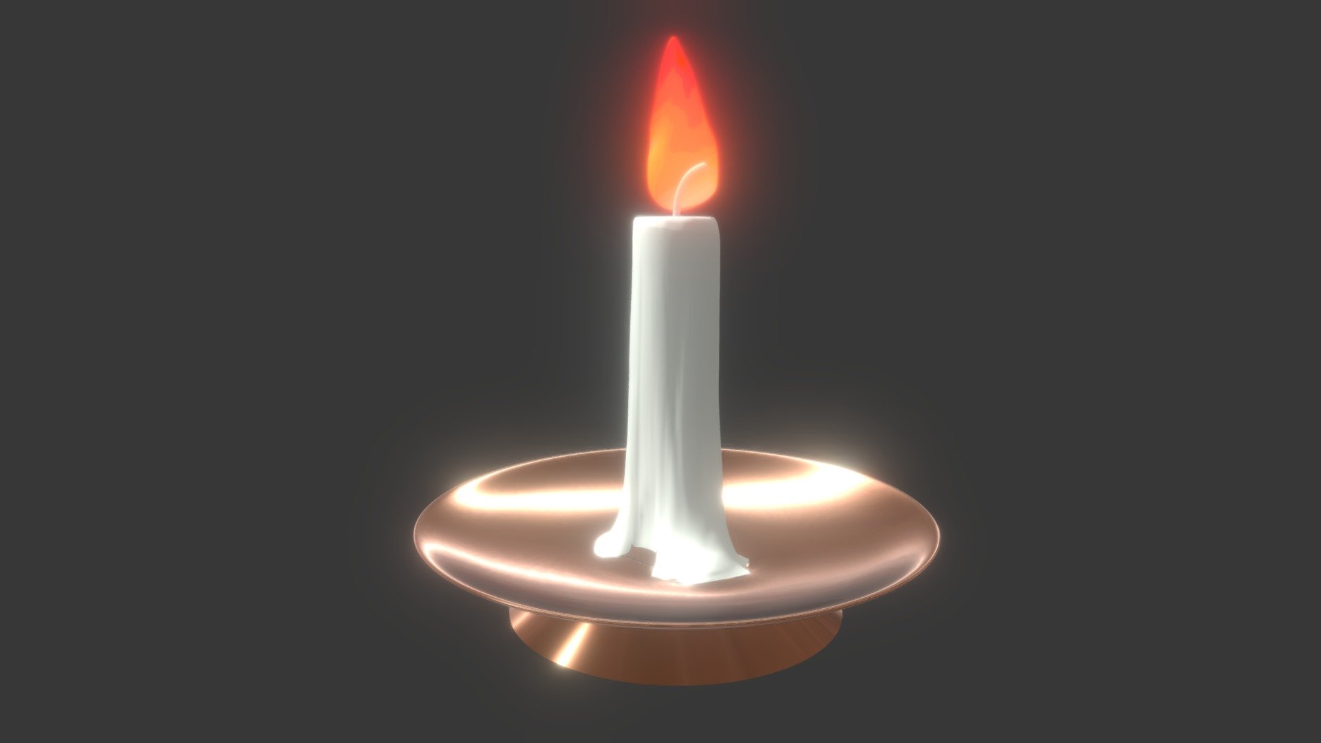 Candle - Download Free 3D model by Y Goedertier (@y.goedertier ...
