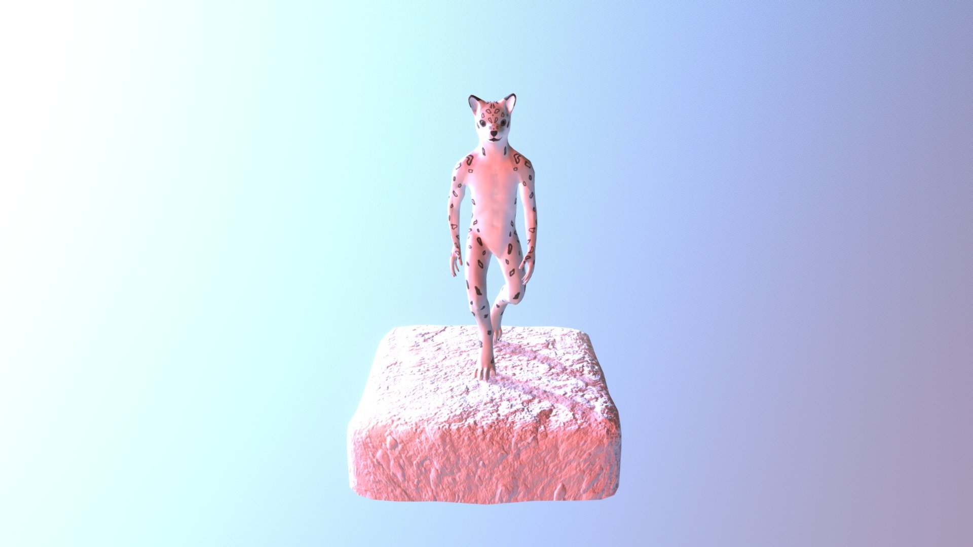 Leonard the Leopard - 3D model by Graxaime (@RedWulfie) [b69e7c8 ...