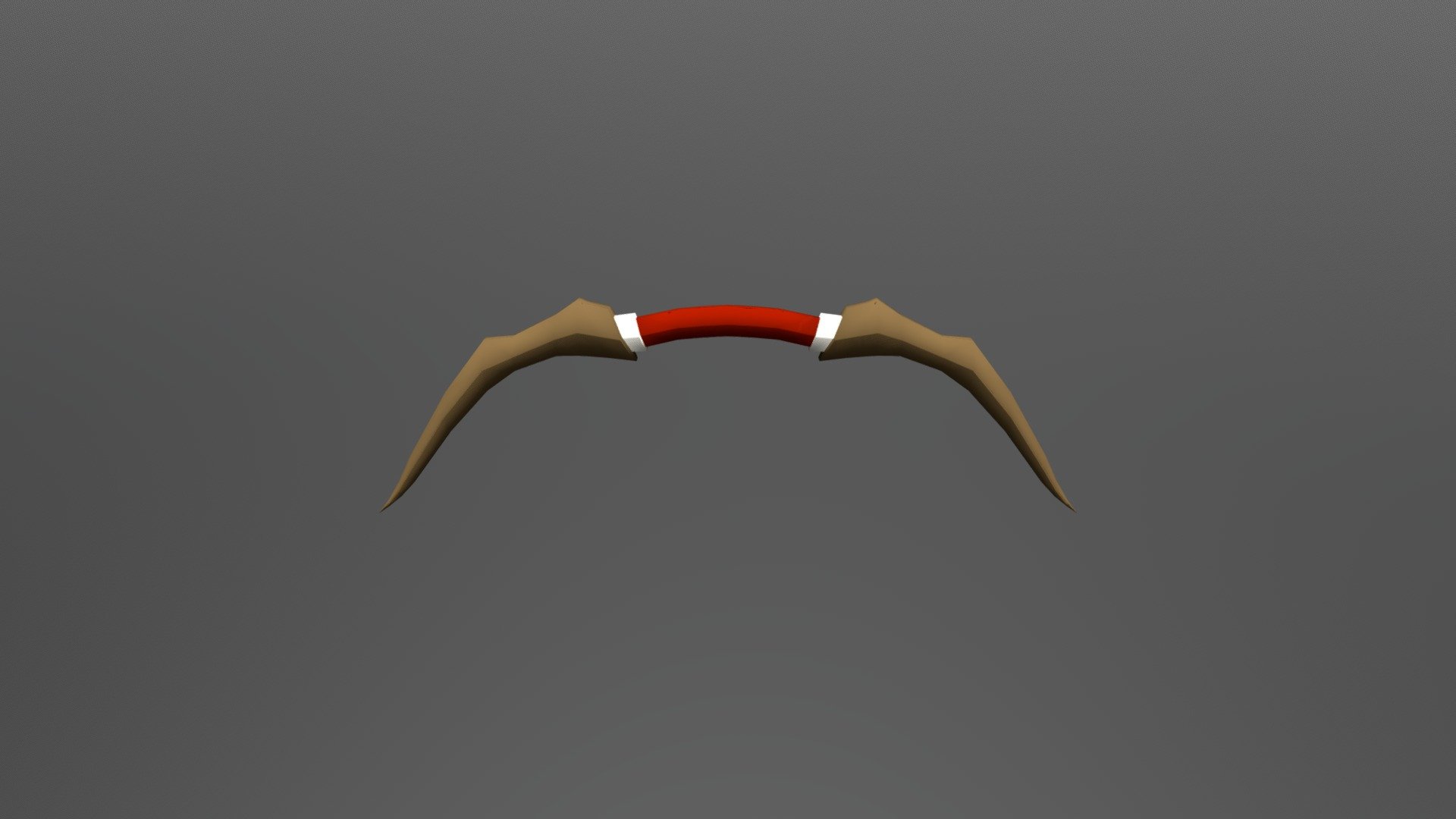 Low-Poly Bow - 3D model by Dakotes (@lantripdakota) [b69edca] - Sketchfab