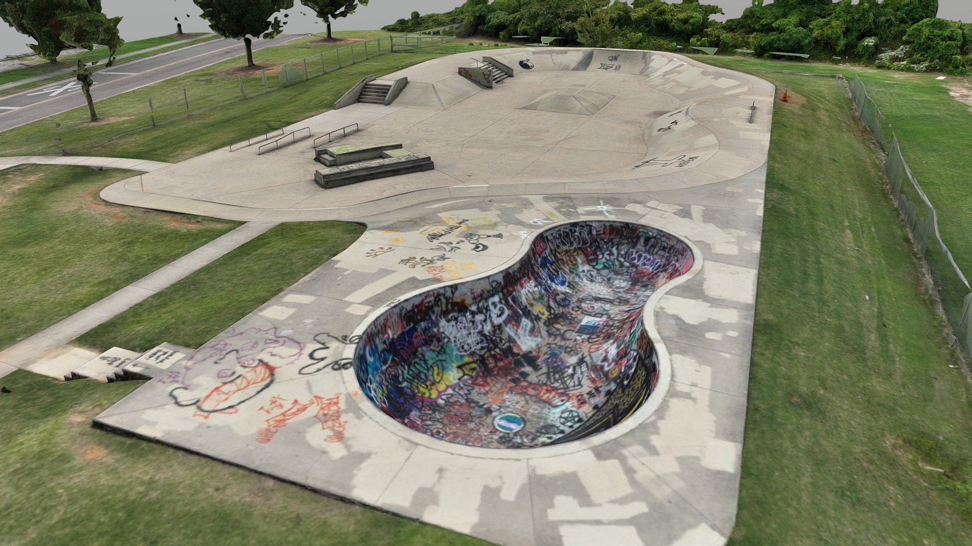 Lydia Gold Skatepark Huntsville, AL - Download Free 3D model by ...