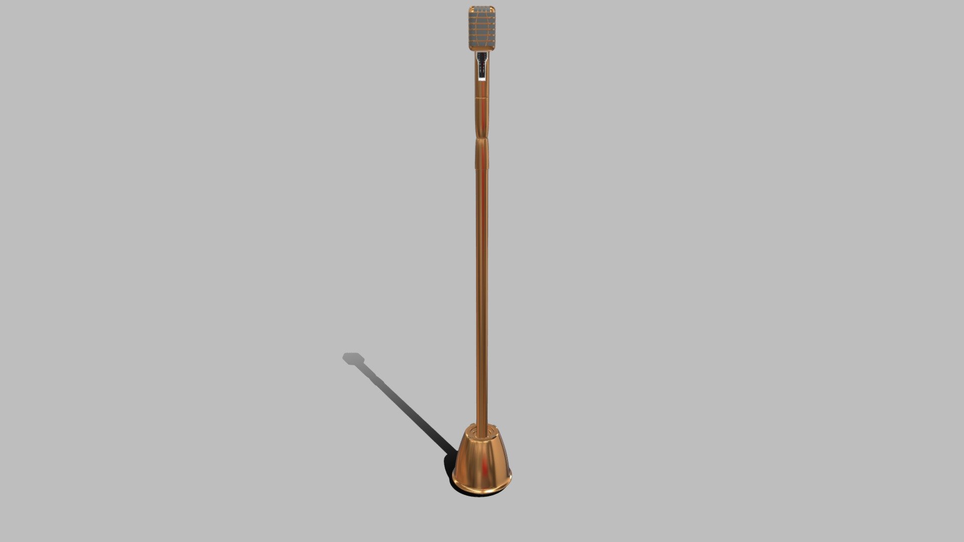 microphone stand - Download Free 3D model by htut_hutt [b6a168d ...