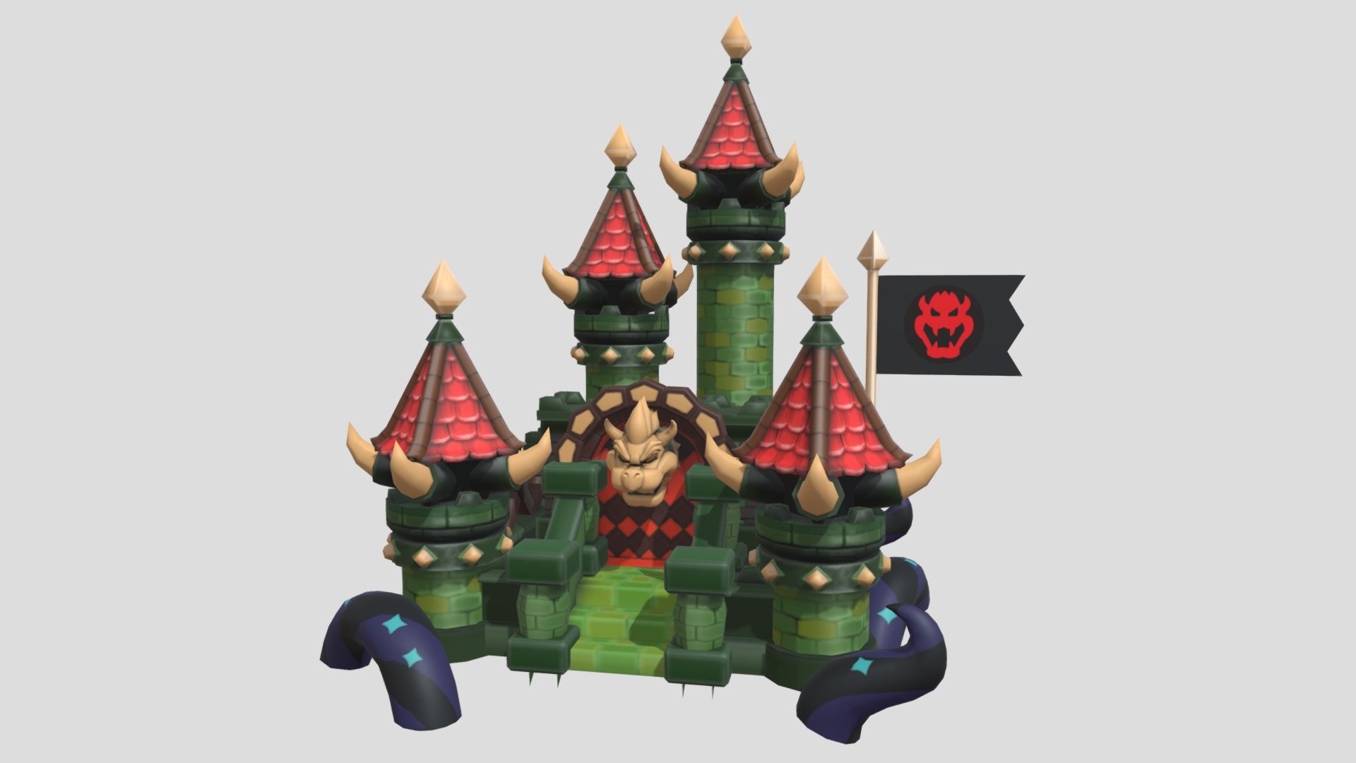 Boss Castle - Super Mario Bros. Wonder - Download Free 3D model by ...