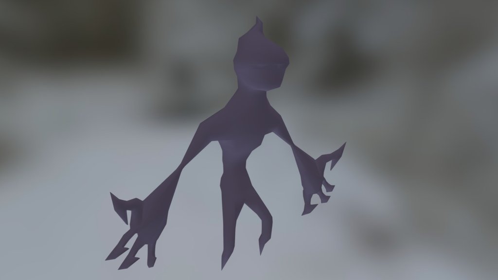 SHADOW - LOWPOLY (UNTEXTURED) - 3D model by MORENOB15 [b6a33ed] - Sketchfab