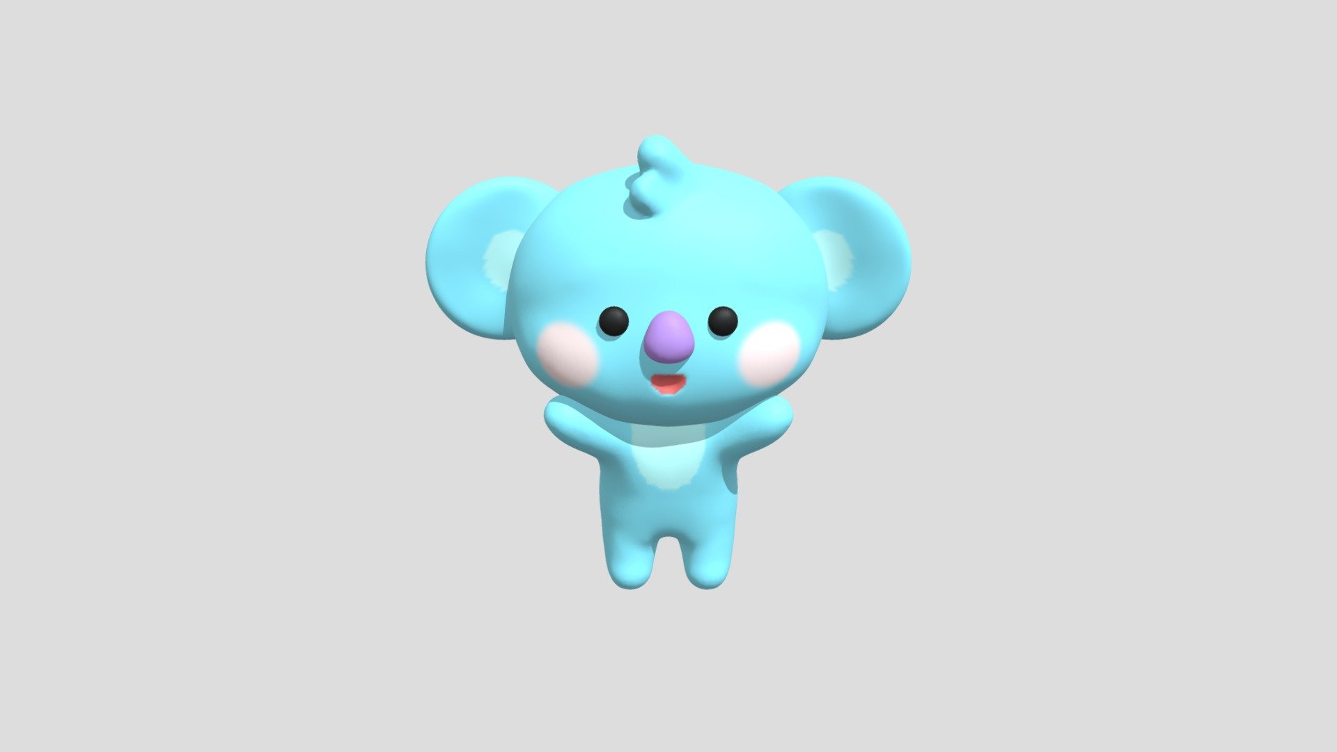 BT21 - Koya - Download Free 3D model by Kotya (@Kotya_Min) [b6a393c ...