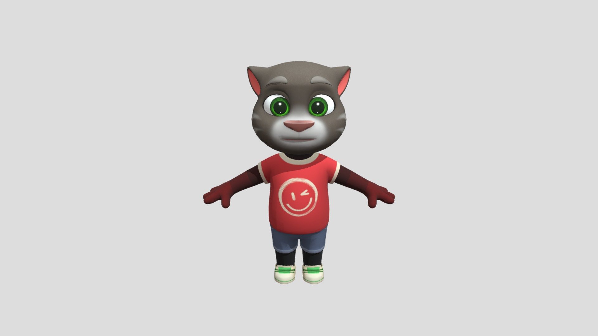 Talking Tom (2025) Rig - Download Free 3D model by TalkingDenCatMaker2 ...