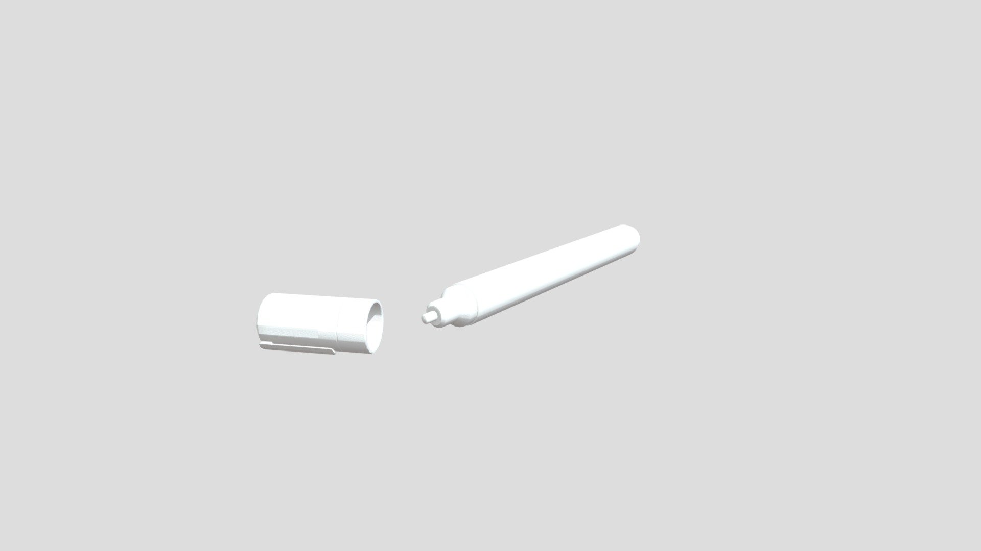 Pen finished alone - 3D model by demoted [b6a4d86] - Sketchfab
