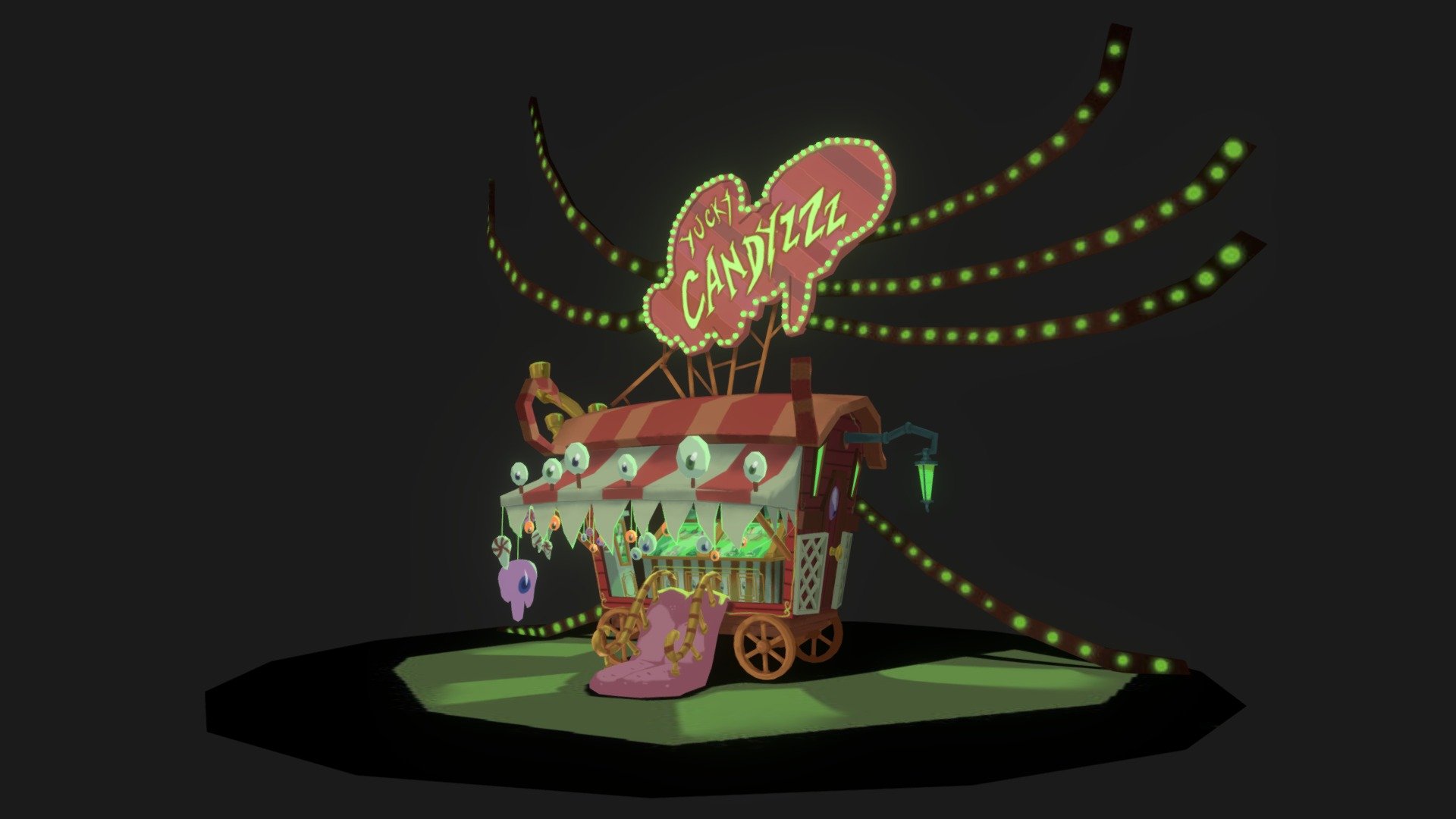 Hell Circus - Candy Shop - 3D model by isaac_moulhade [b6a57a7] - Sketchfab
