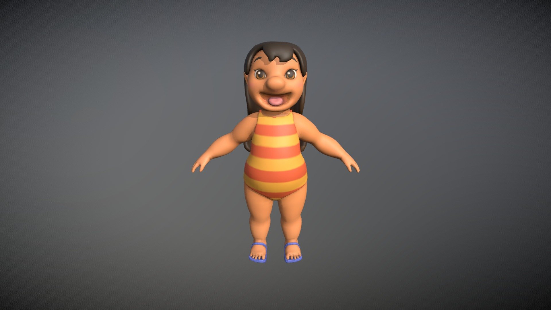 Lilo - 3D model by JeanFrinlaloy [b6a69fd] - Sketchfab