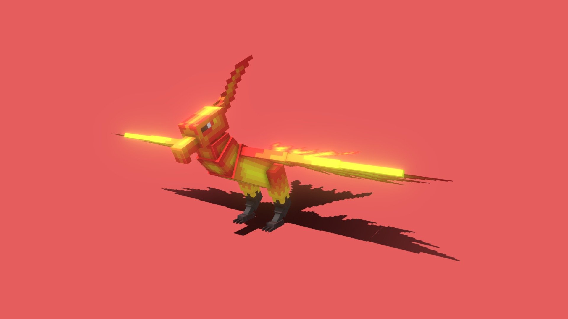 Phoenix - 3D model by Polygony (@polygonymc) [b6aa6d6] - Sketchfab