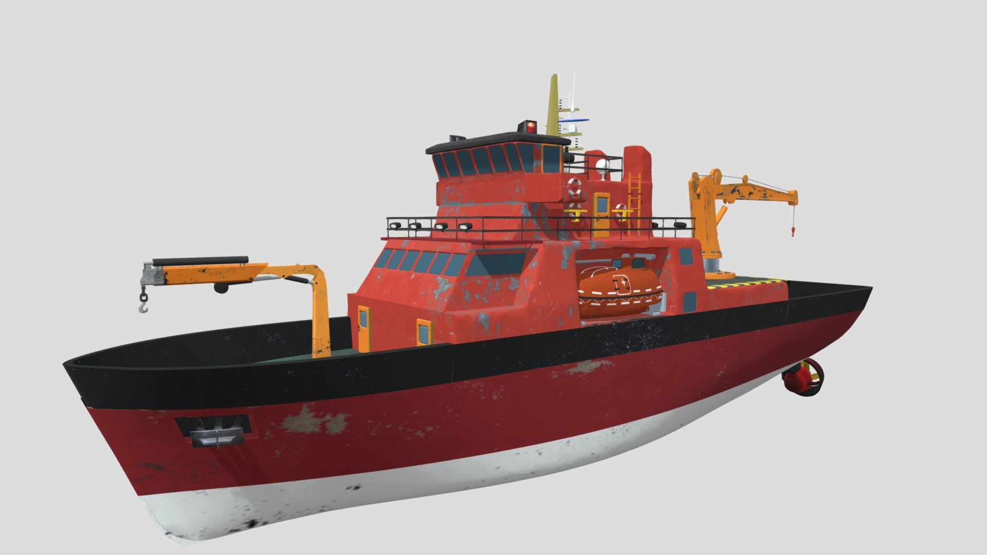 Ship 29 - Download Free 3D model by gogiart (@agt14032013) [b6aaac2] - Sketchfab