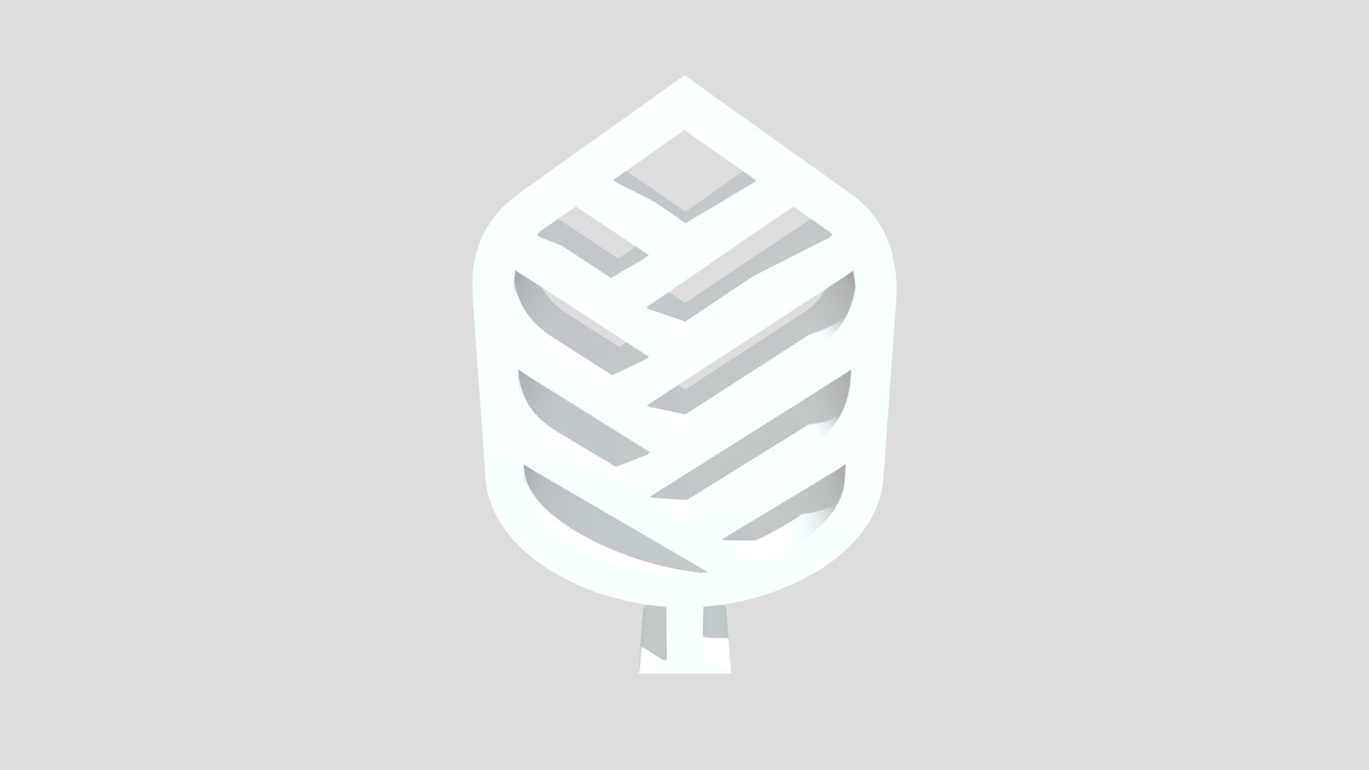 3D Tree Nature Logo Download - 3D model by packreate [b6ab63a] - Sketchfab