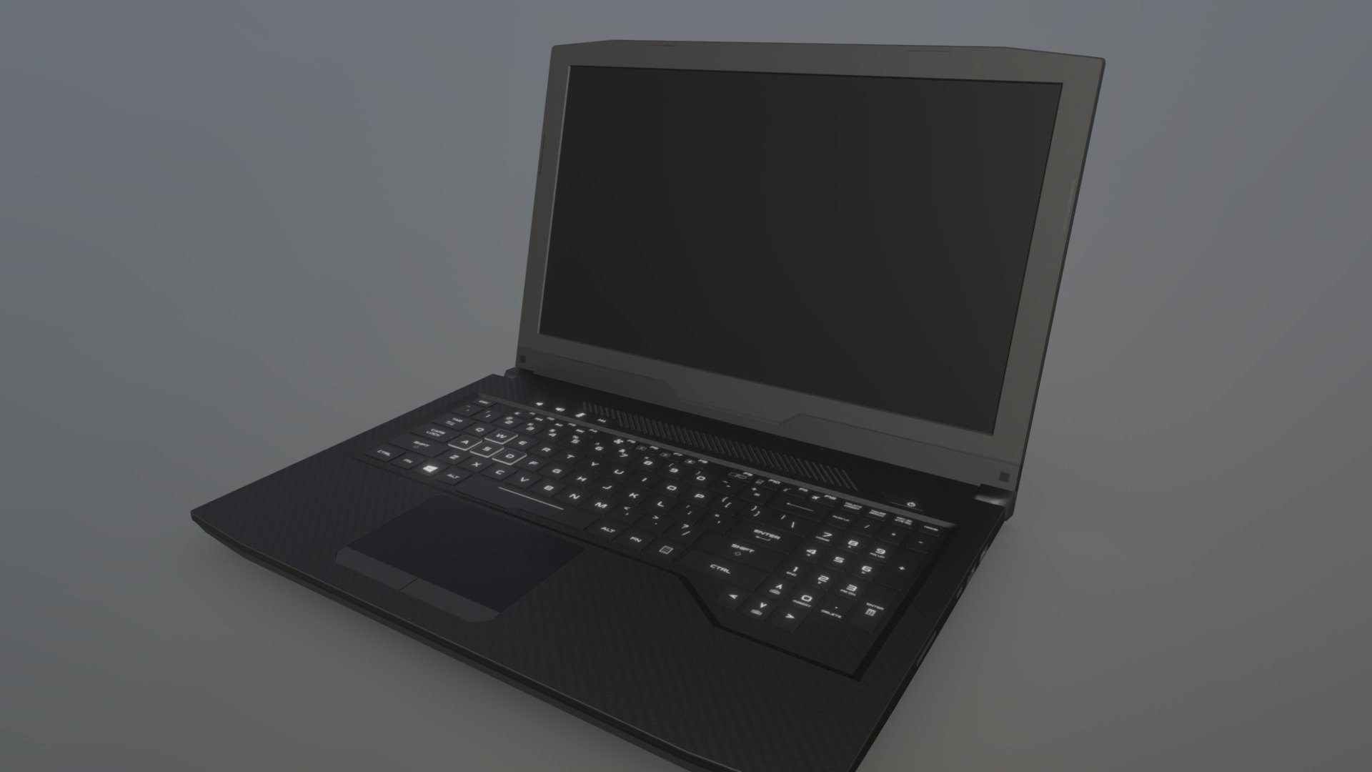 Realistic Gaming Laptop - Buy Royalty Free 3D model by LaurisT ...