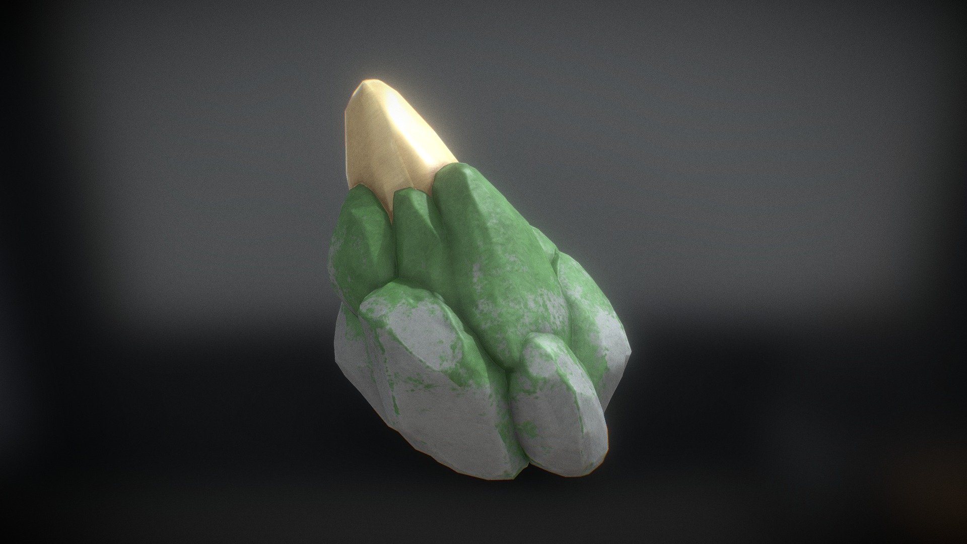 Stylized Rock Stone Mineral Game PBR - 3D model by Pickeri (@uglythree ...