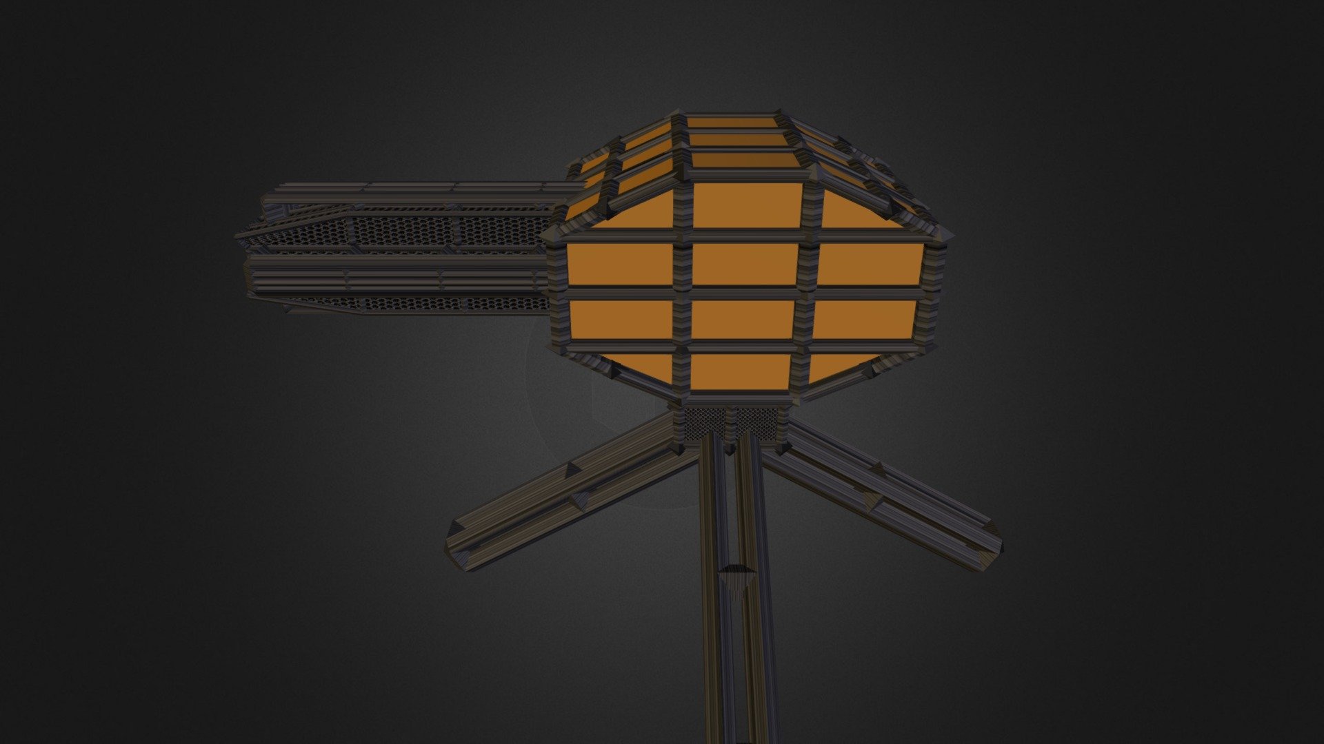 TheAirplane Turret - 3D model by wizz [b6ad3ee] - Sketchfab