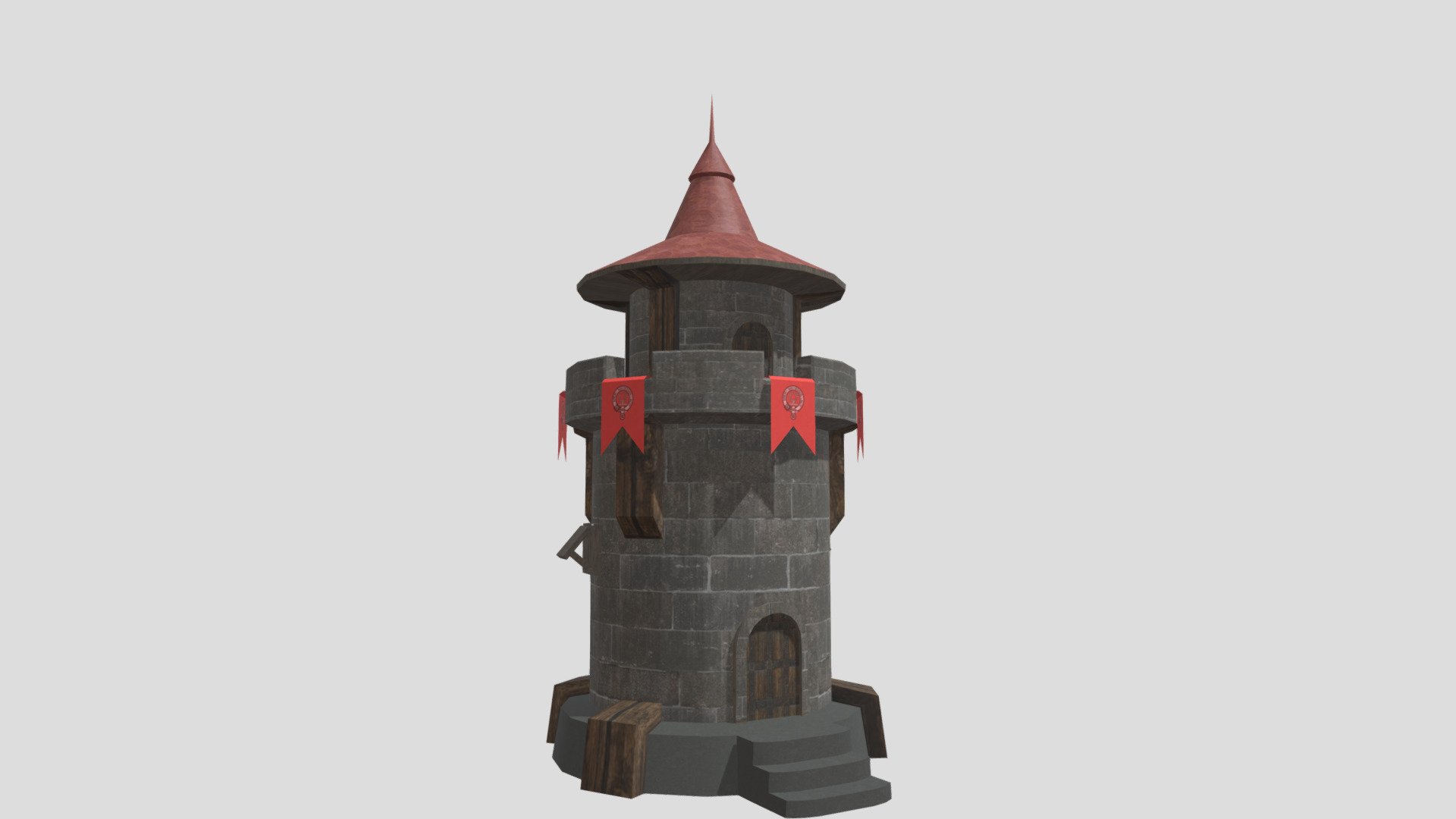 Tower - 3D model by ethan.ross.j [b6b3258] - Sketchfab