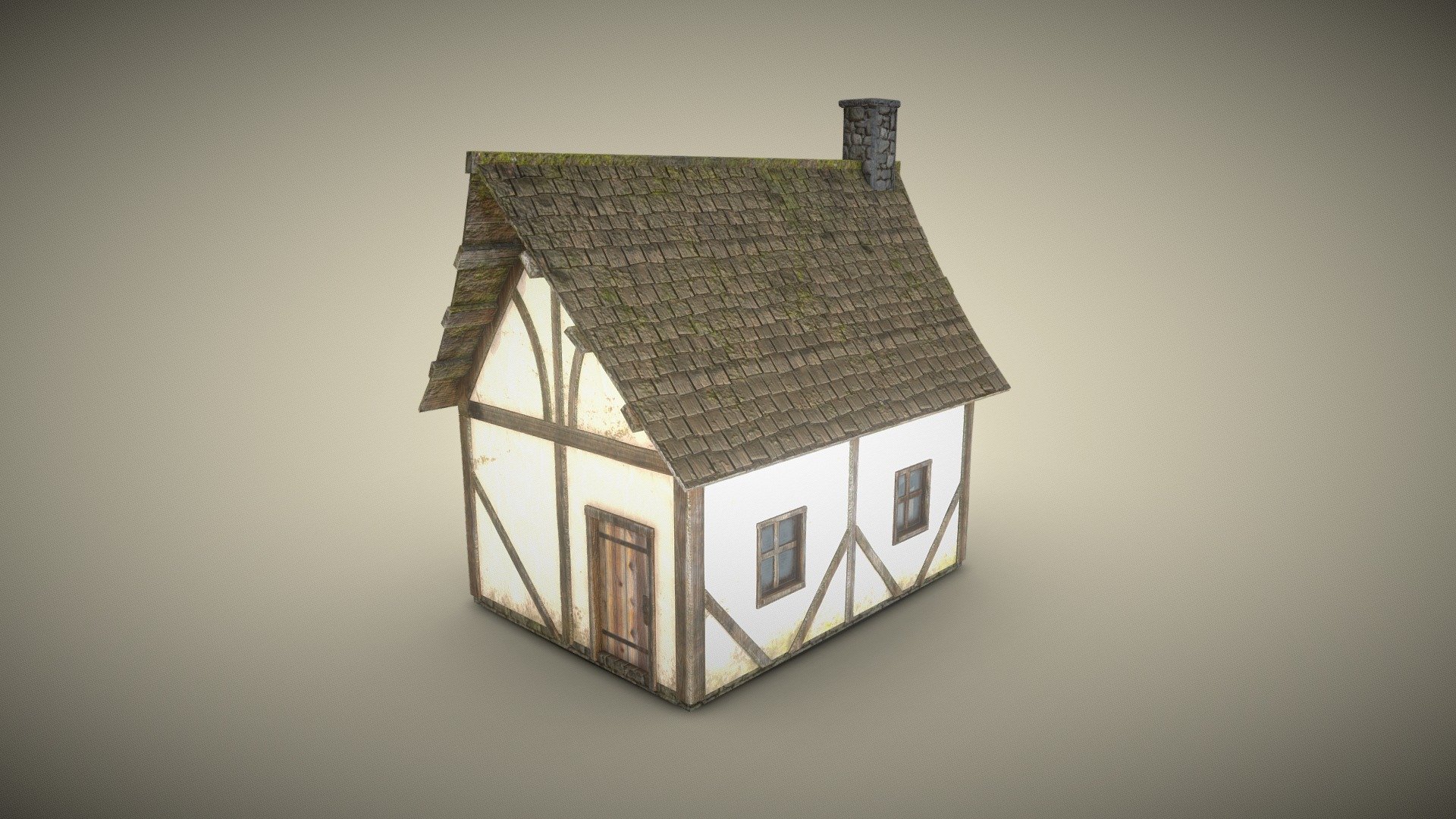 Small Medieval House - Buy Royalty Free 3D model by Brandon Westlake ...
