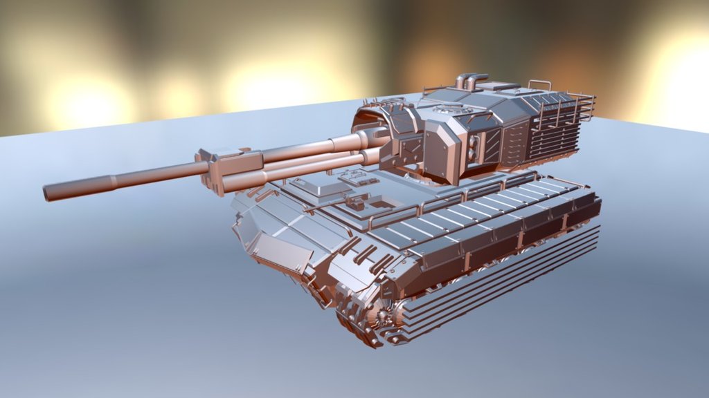 tank project - 3D model by gthbilly [b6b3c27] - Sketchfab