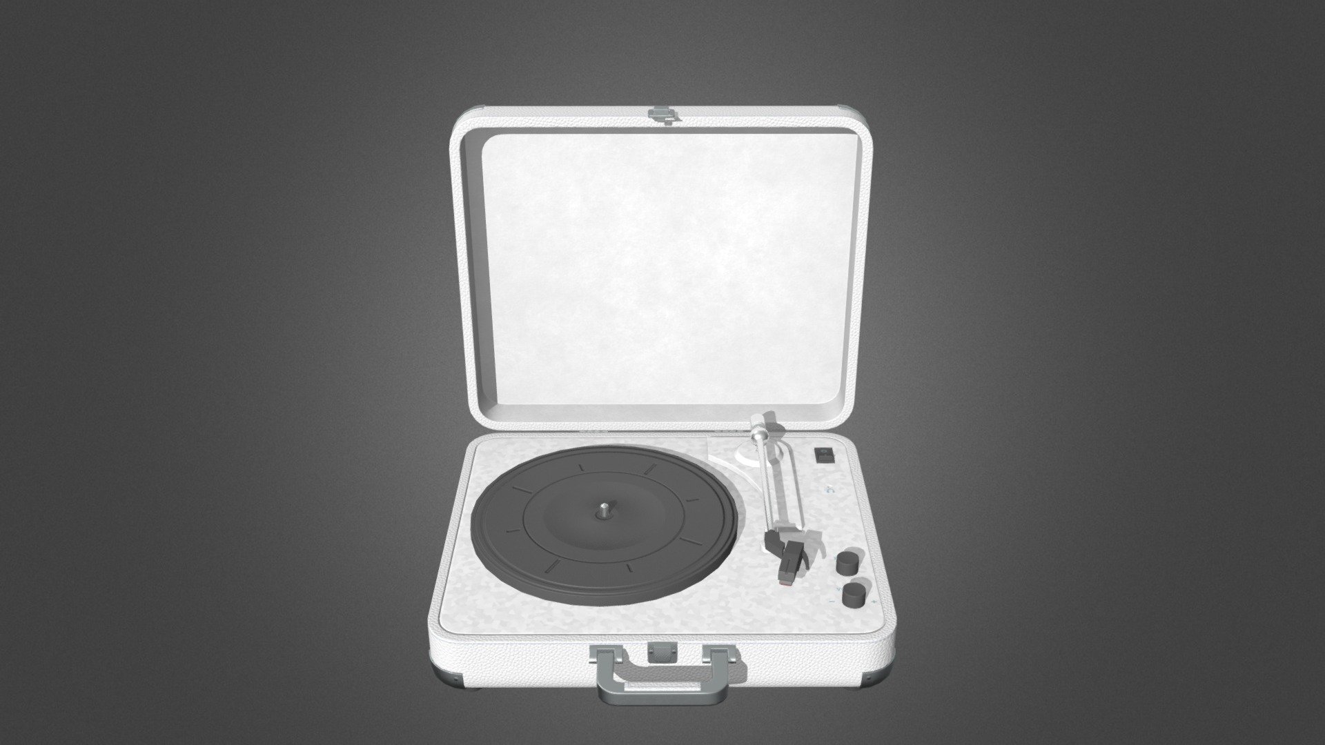 Record Player - 3D model by qlodly [b6b4d73] - Sketchfab