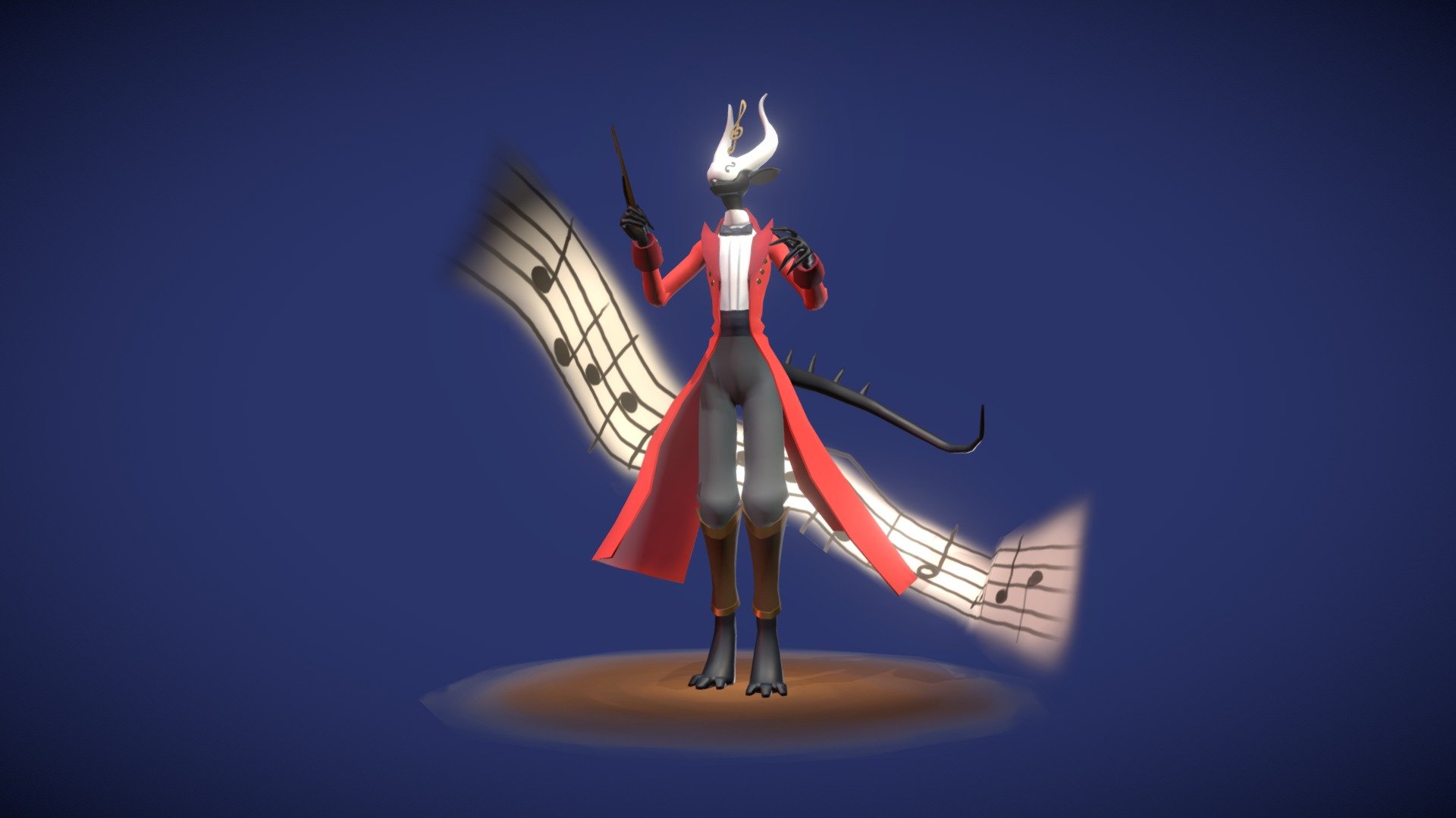 Octave - 3D model by Cake-a-Tron (@cake-a-trono3o) [b6b51f8] - Sketchfab