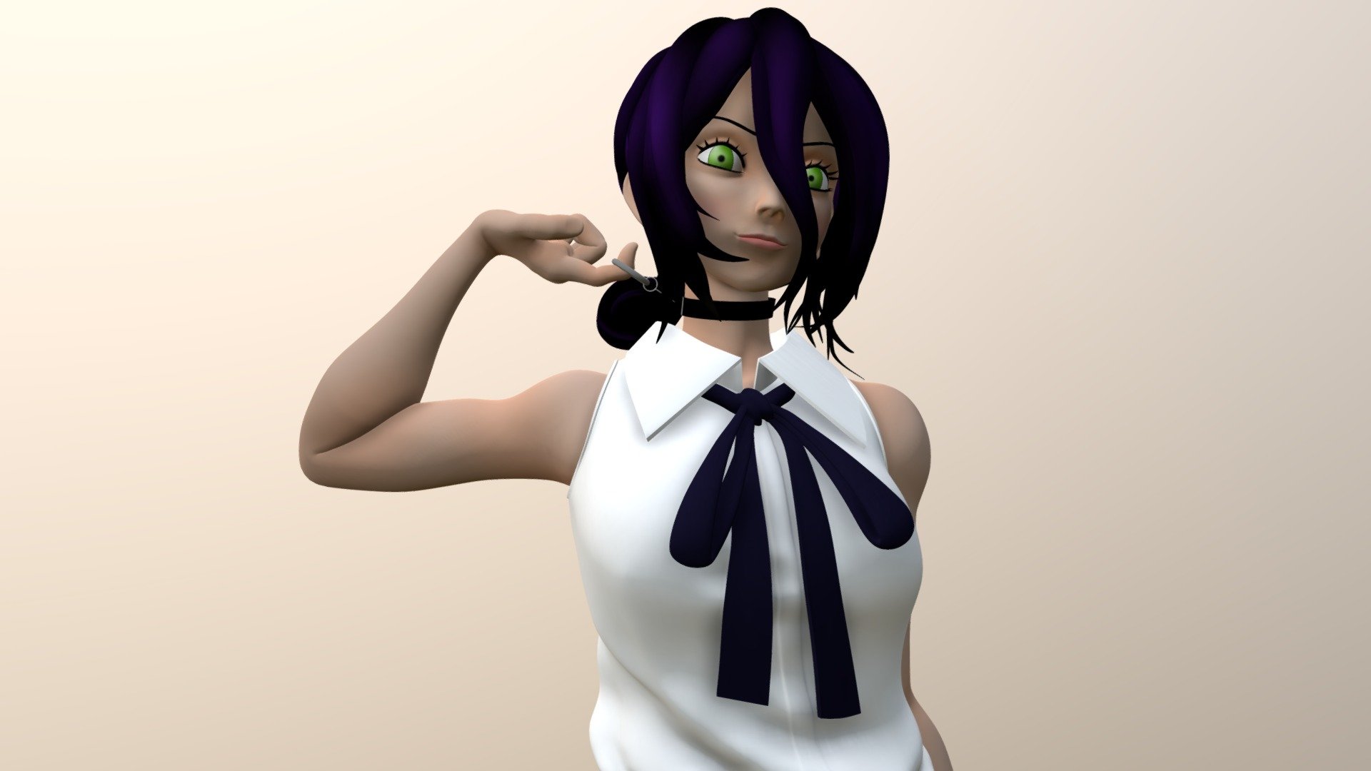 Chain saw man Reze - 3D model by kishi (@ash.takafumi) [b6b7b5e ...